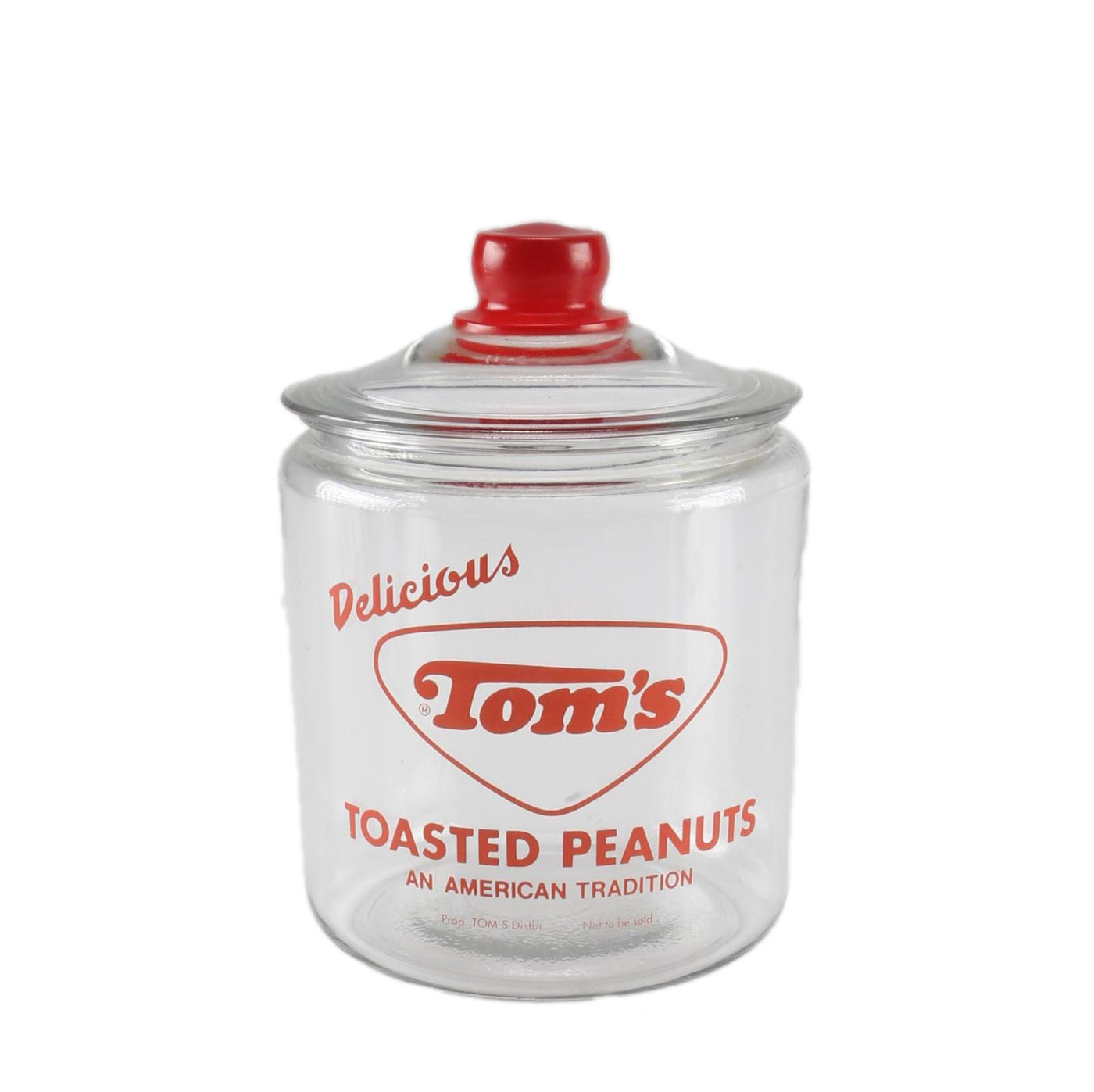 1950s Tom's Toasted Peanuts Jar | EBTH