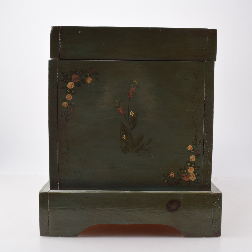 Small Painted Chest | EBTH