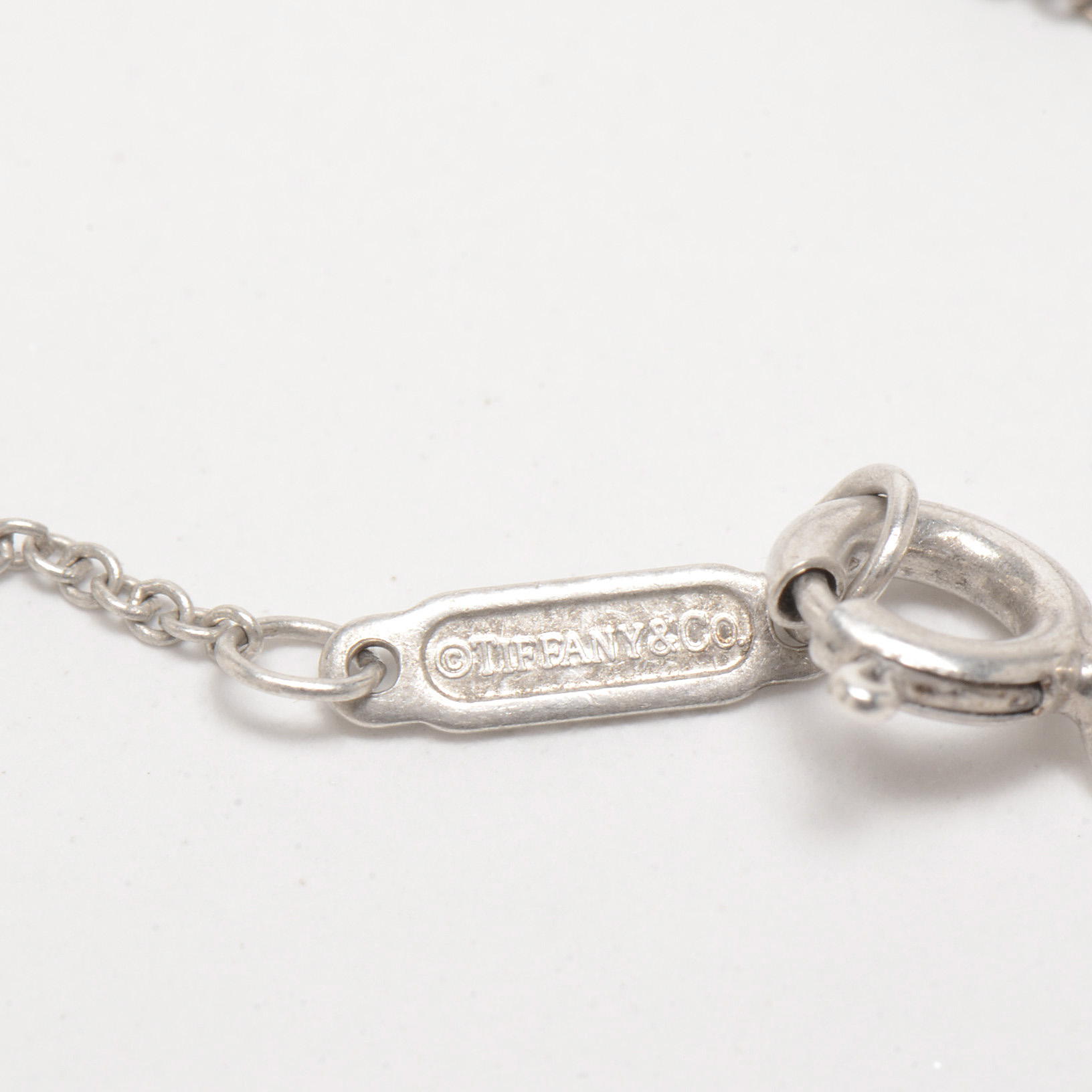 Tiffany & Co. Sterling Silver XO Lock Pendant Necklace | EBTH