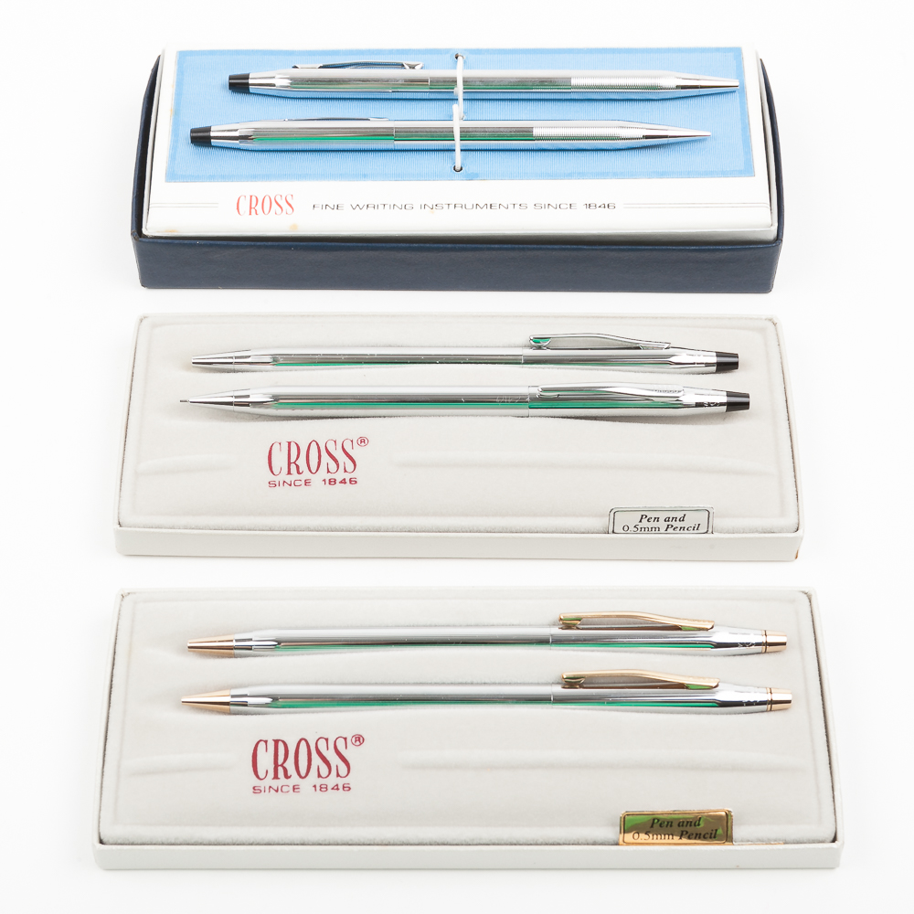 Collection of Cross Pen and Pencil Sets | EBTH