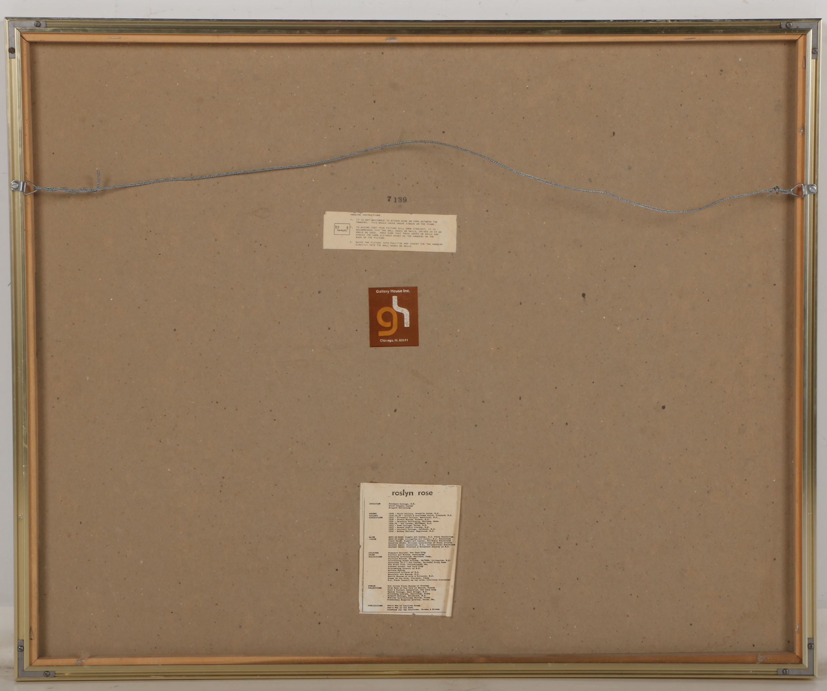 Roslyn Rose Limited Edition Aquatint Etching "The Bighorn Ram" | EBTH