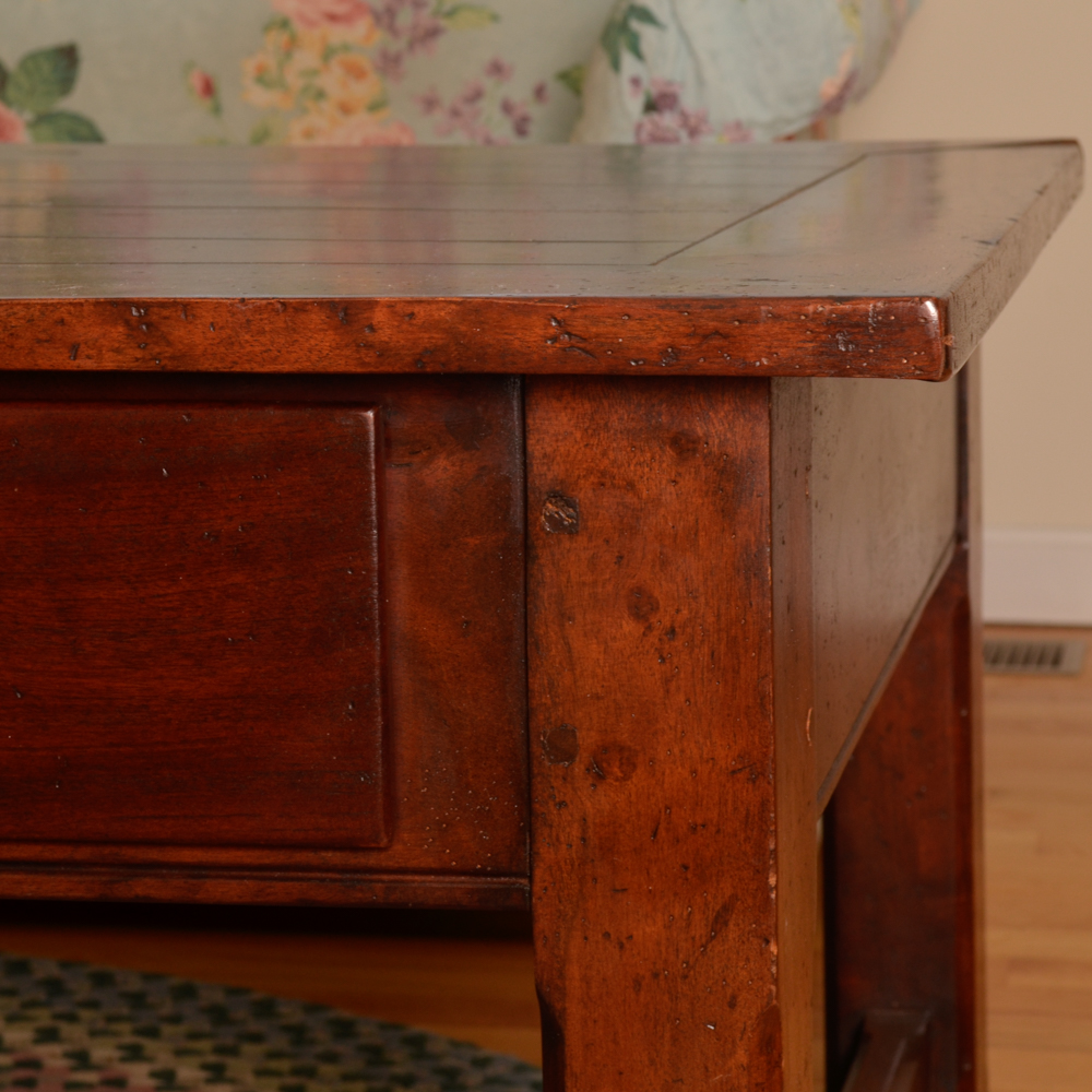 Walnut Stained Coffee Table | EBTH