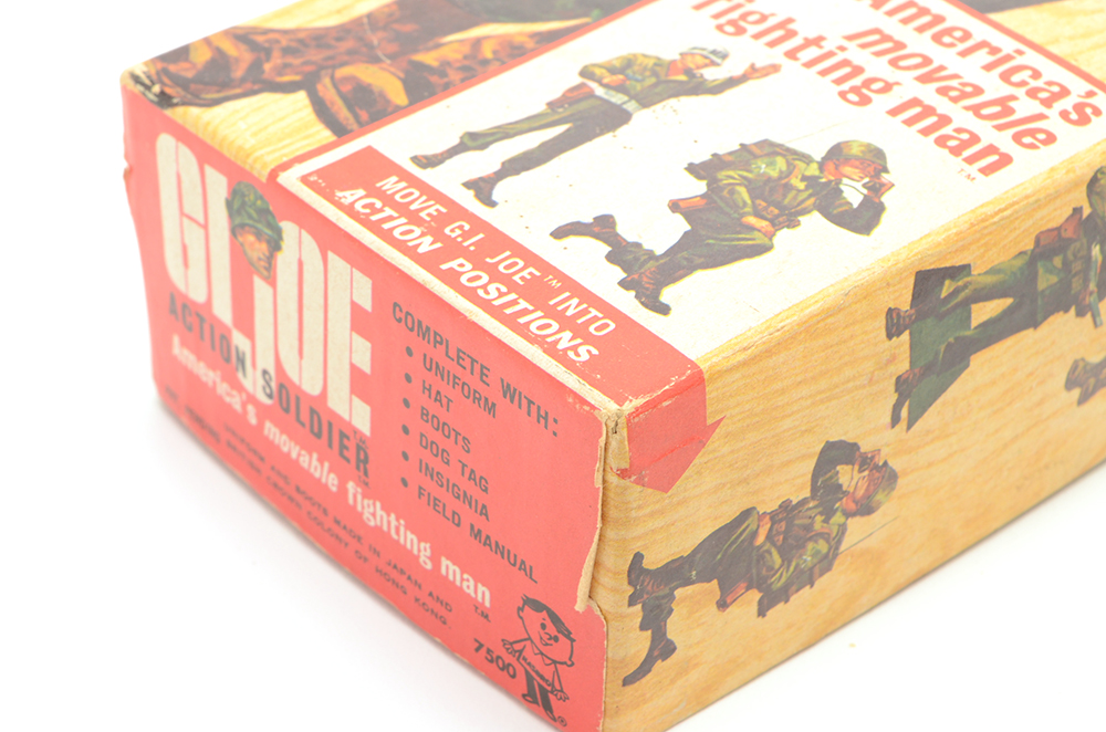 Vintage Original 1964 Hasbro GI Joe "Action Soldier" with Triple TM Box ...