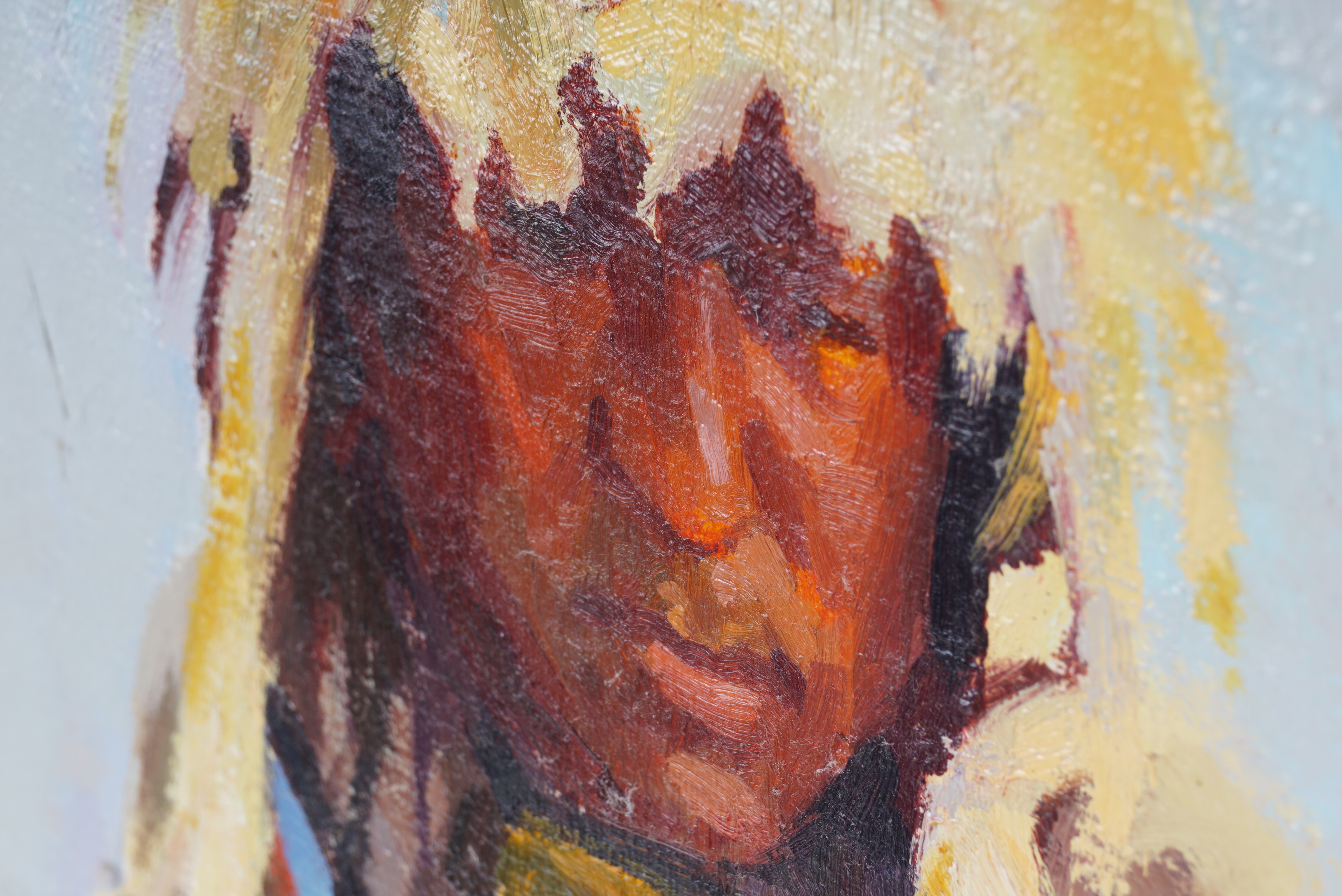 Ray Vinella Oil Painting on Canvas "Straight Dancer From The North" | EBTH