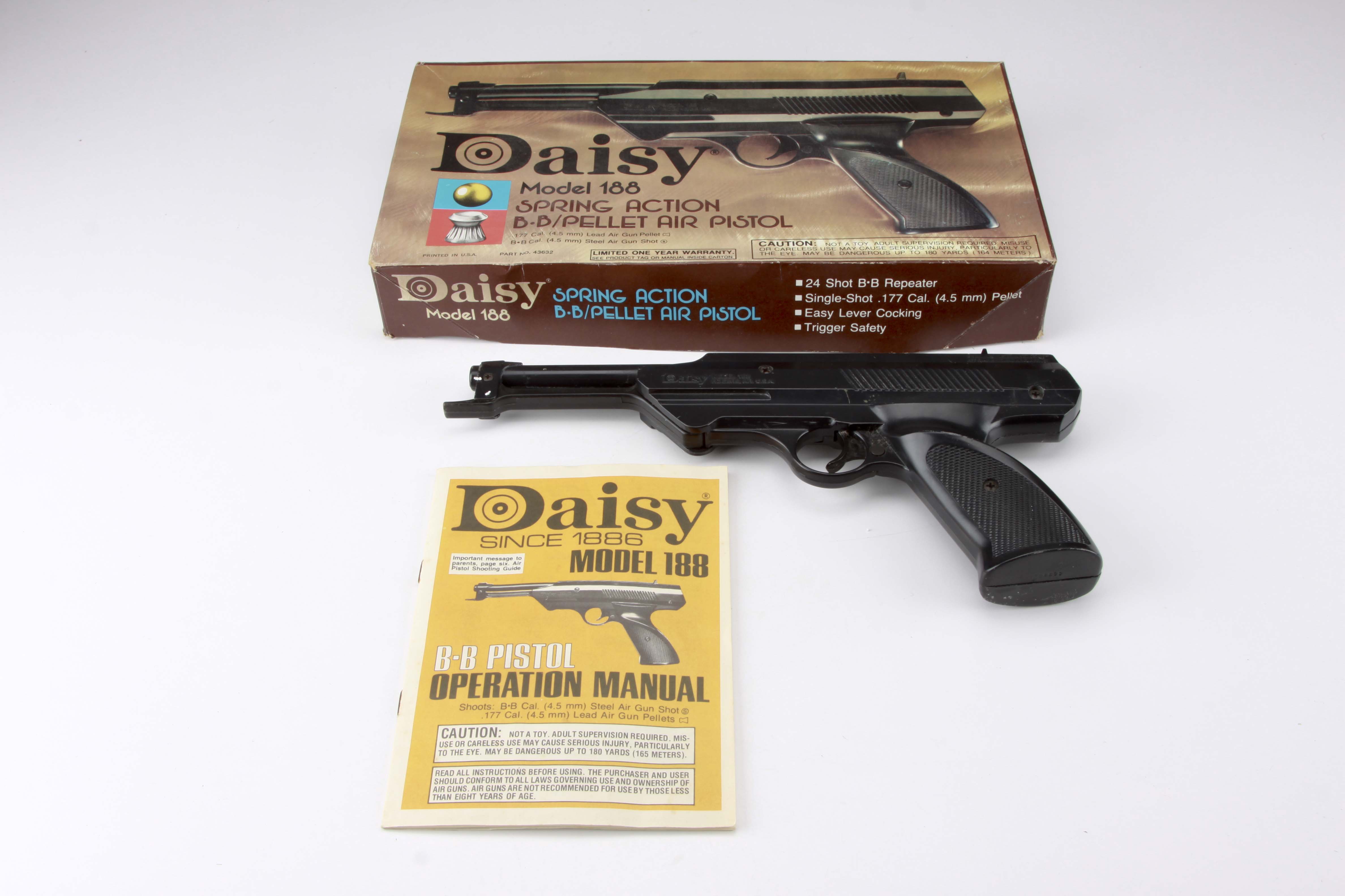 Daisy Model 188 Diagram Daisy 188 Model Pistol Bb Disassembl