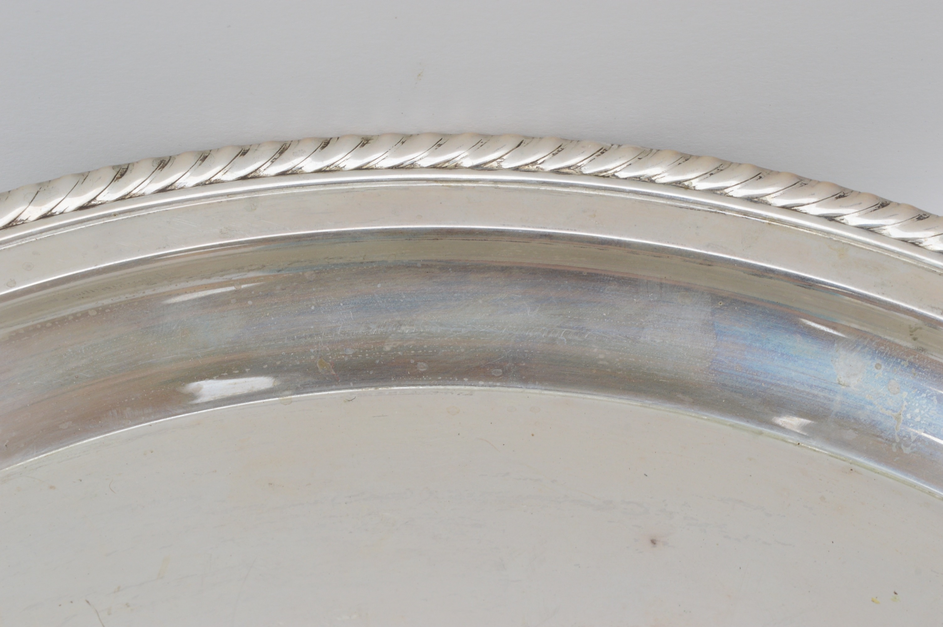 Gorham and Randahl Engraved Sterling Serving Trays | EBTH