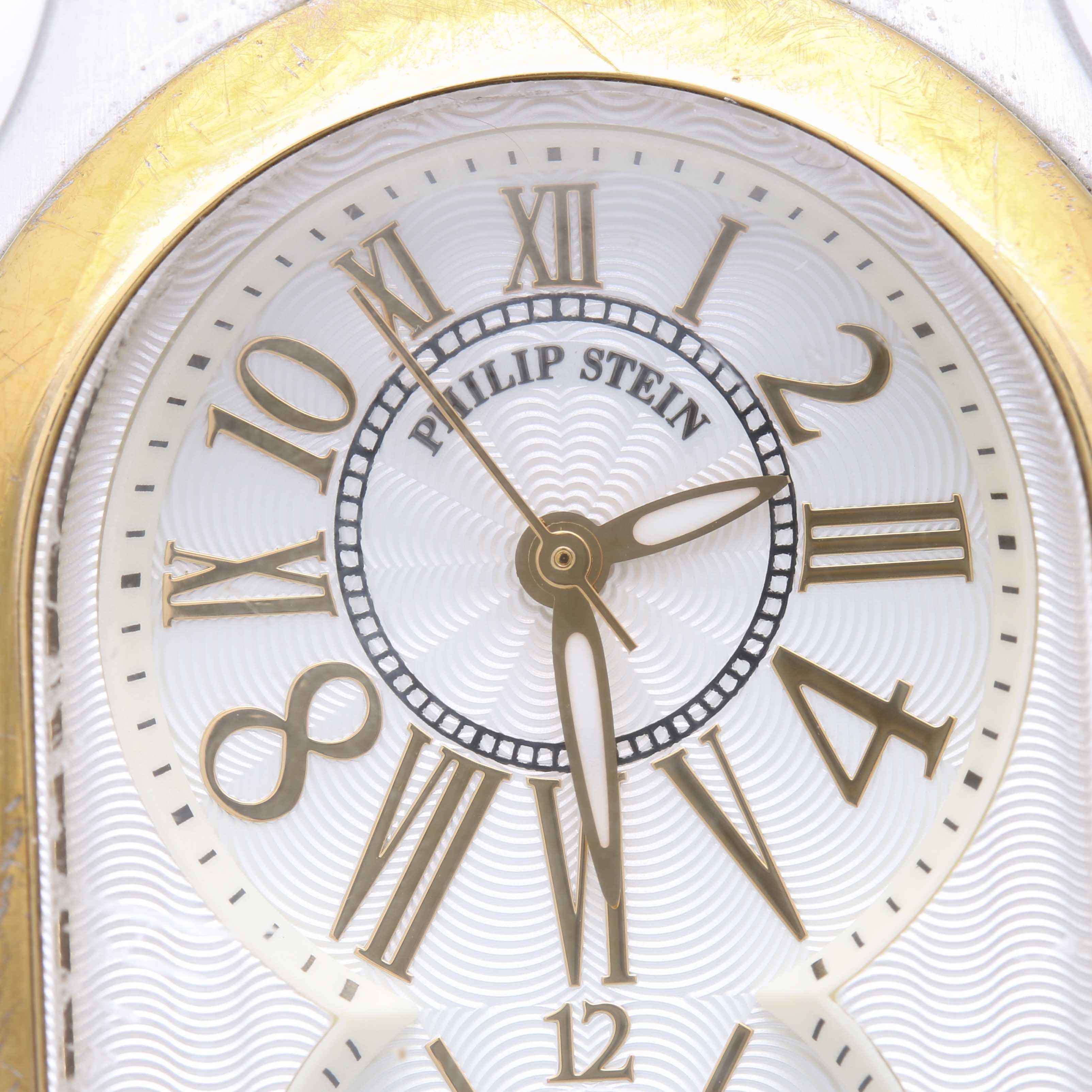 Philip Stein Wristwatch With Reptile Pattern Italian Leather Strap | EBTH