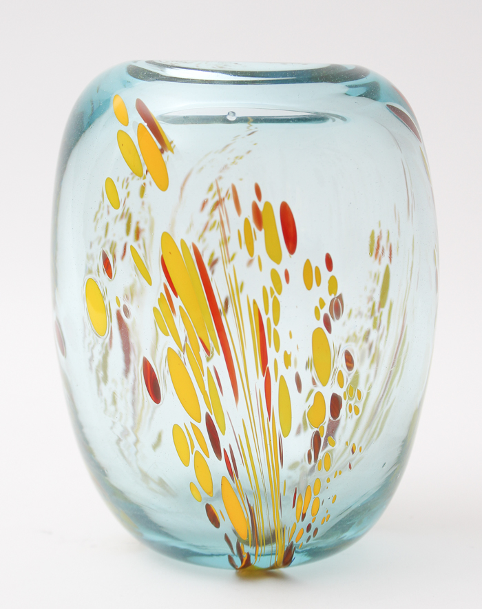 Dominick Labino Art Glass Vase | EBTH