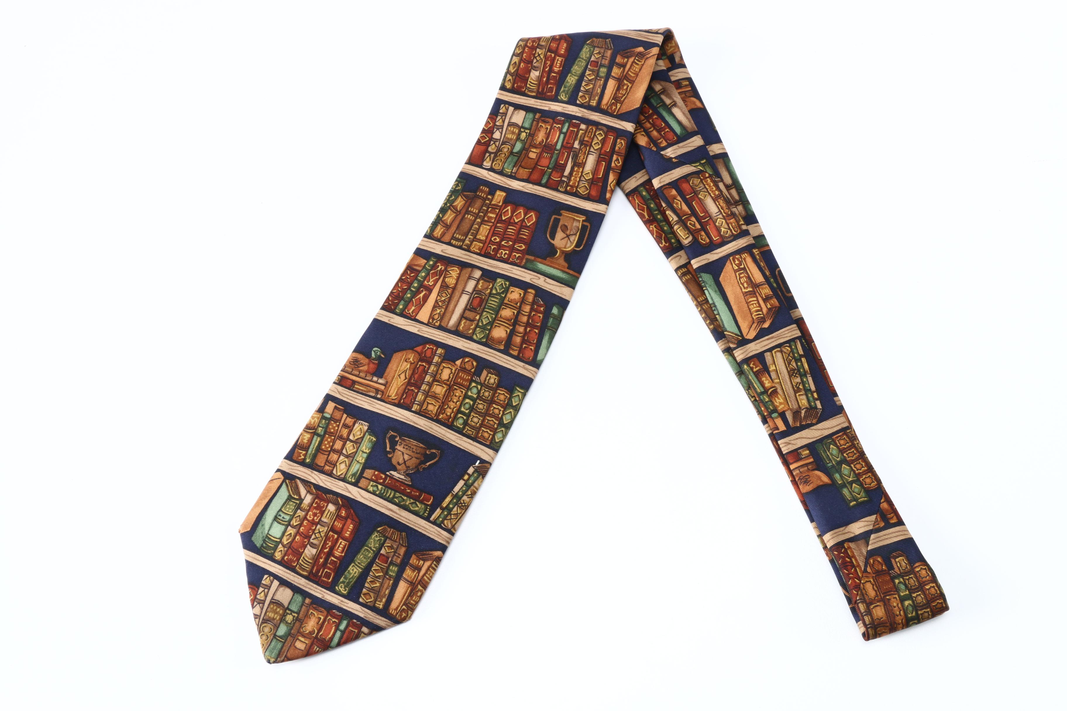 Collection Of Book Themed Ties EBTH