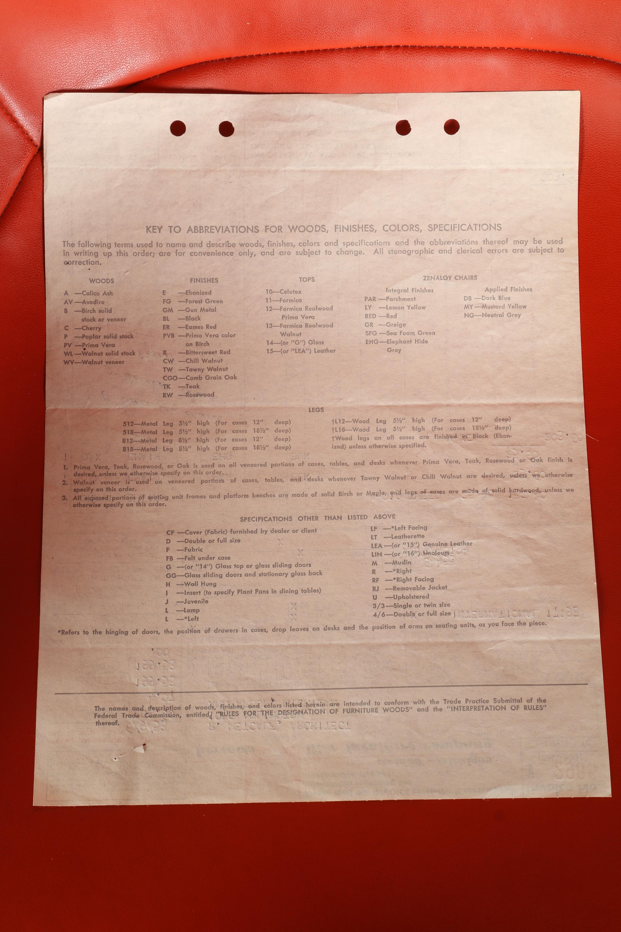 Mid Century Modern "DAX" Shell Chair by Eames for Herman Miller With ...