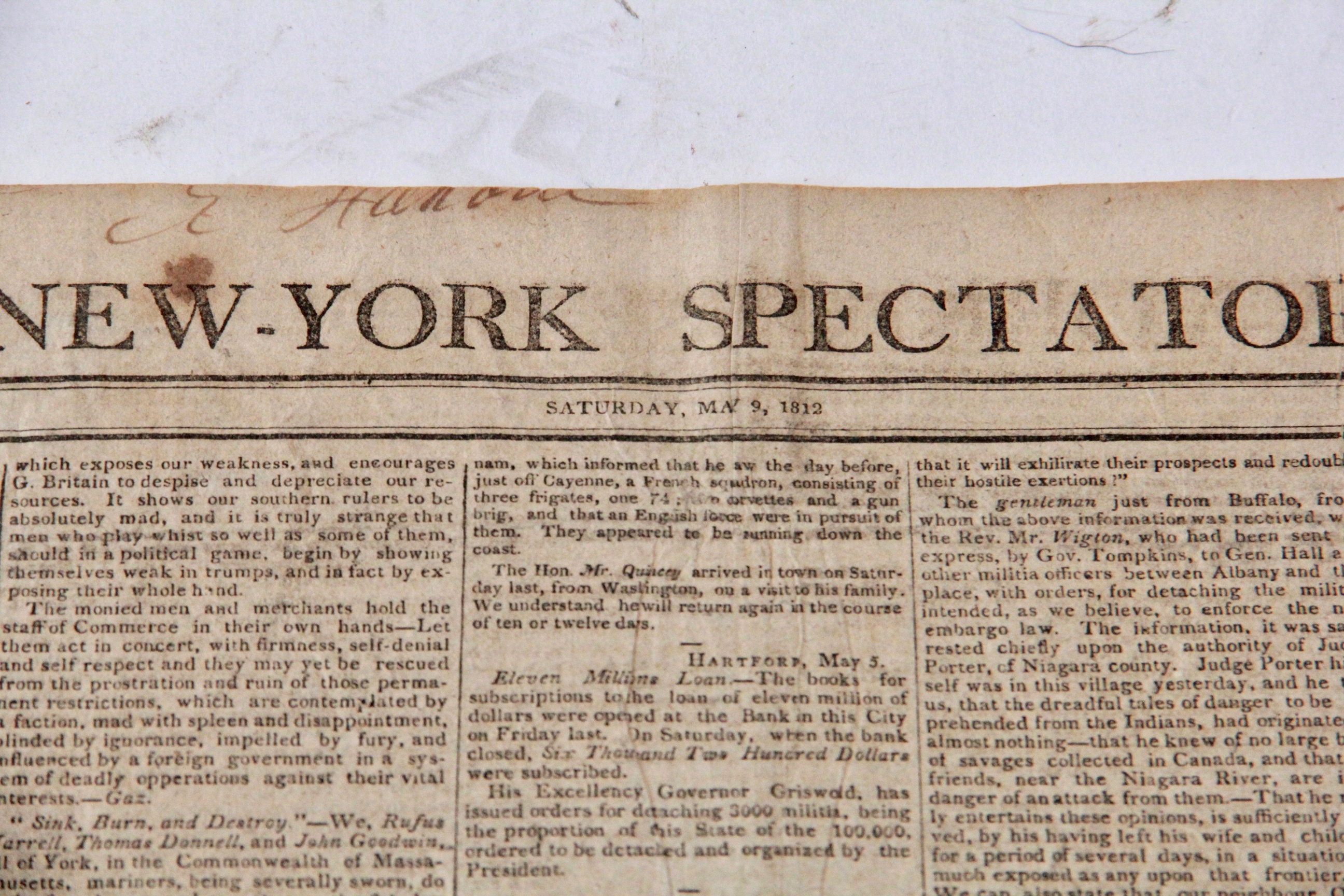 Antique 1800s Newspapers and Military Ephemera | EBTH