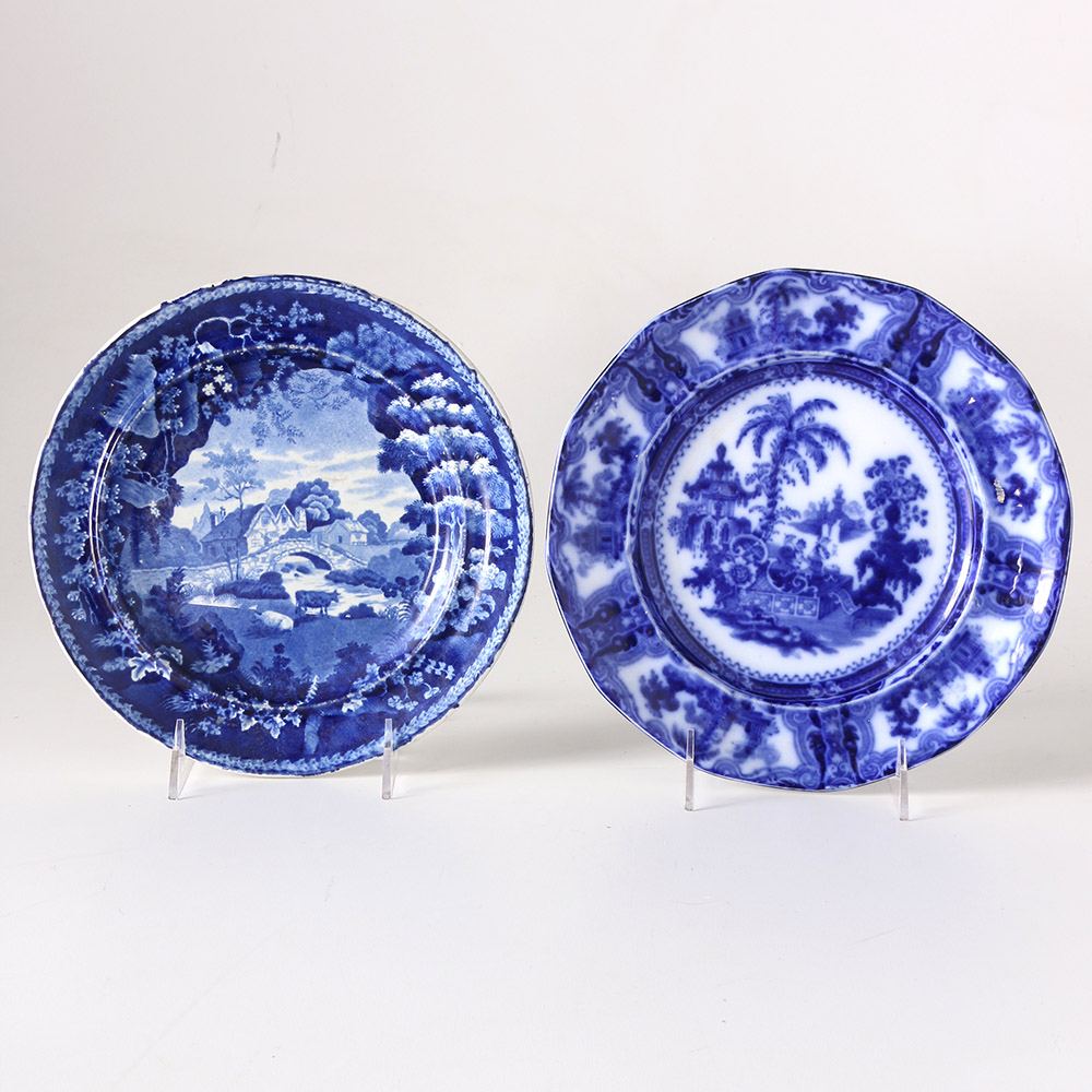 Early 19th Century English Staffordshire Transferware Plates | EBTH