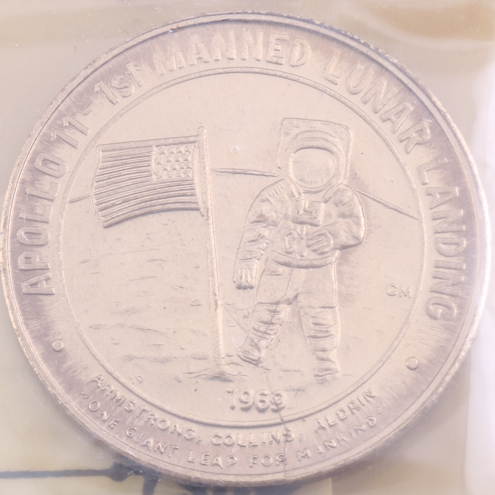 Twelve Bronze NASA Commemorative Coins | EBTH