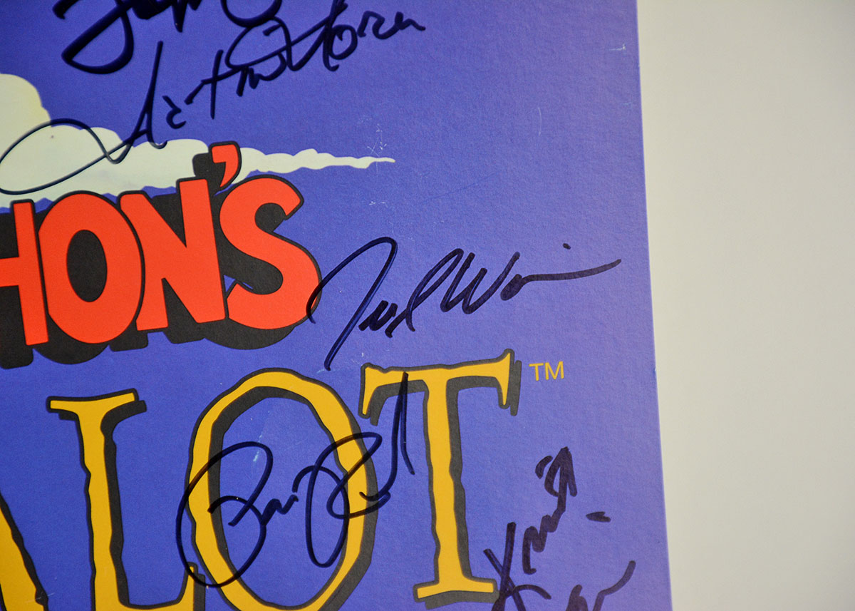 Monty Python's "Spamalot" Playbill and Signed Poster | EBTH