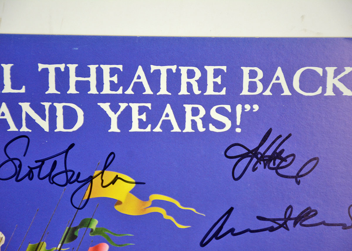 Monty Python's "Spamalot" Playbill and Signed Poster | EBTH
