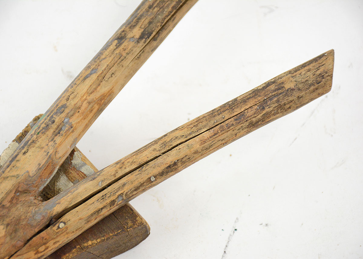 Vintage Wooden Boot Jack | EBTH