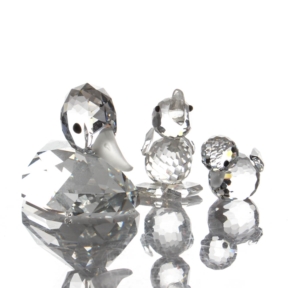 Swarovski Crystal Duck Figurines | EBTH