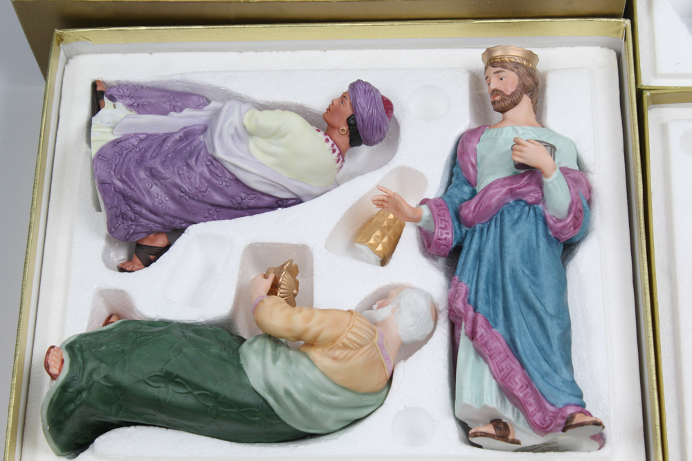 Lenox Renaissance Nativity Scene Figurine Set | EBTH