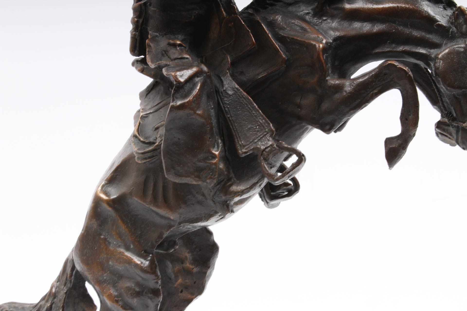 Remington Reproduction Bronze Sculpture "Bronco Buster" | EBTH