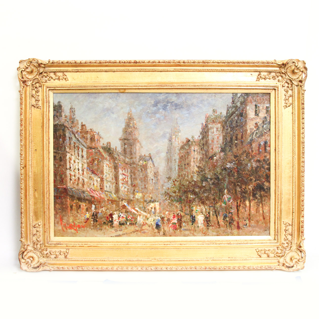 Morgan Impressionistic Oil Painting | EBTH