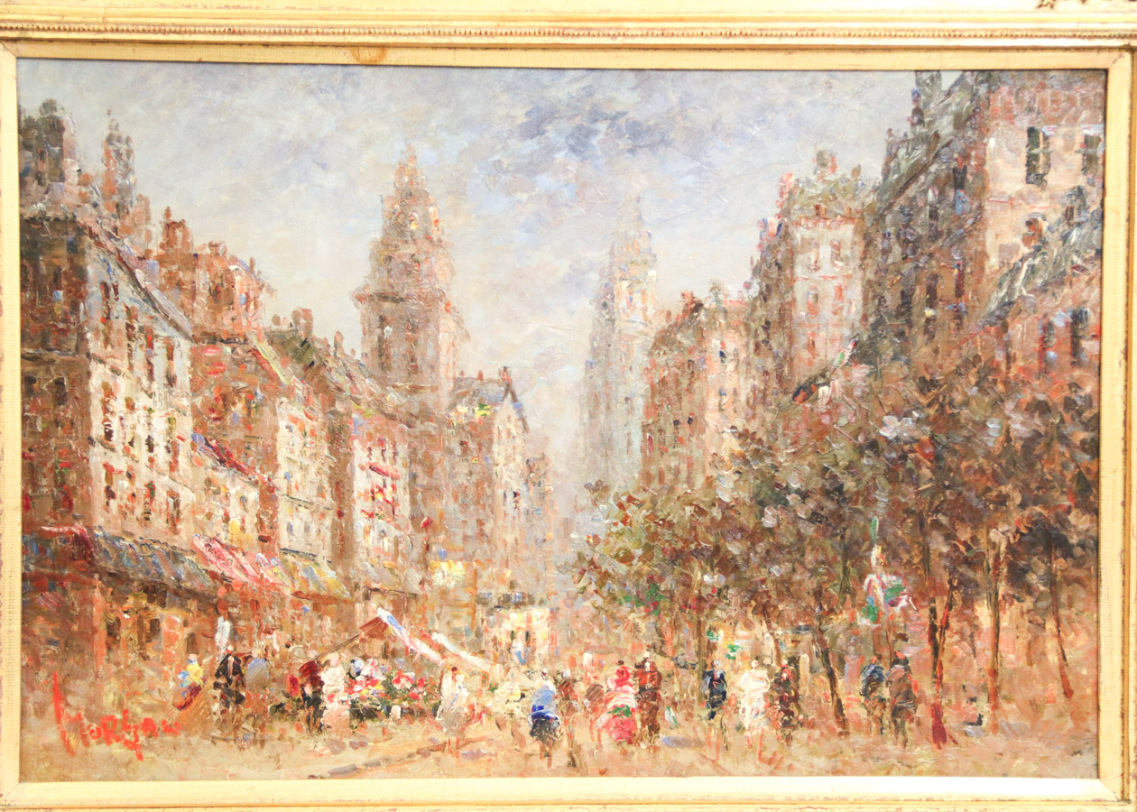 Morgan Impressionistic Oil Painting | EBTH