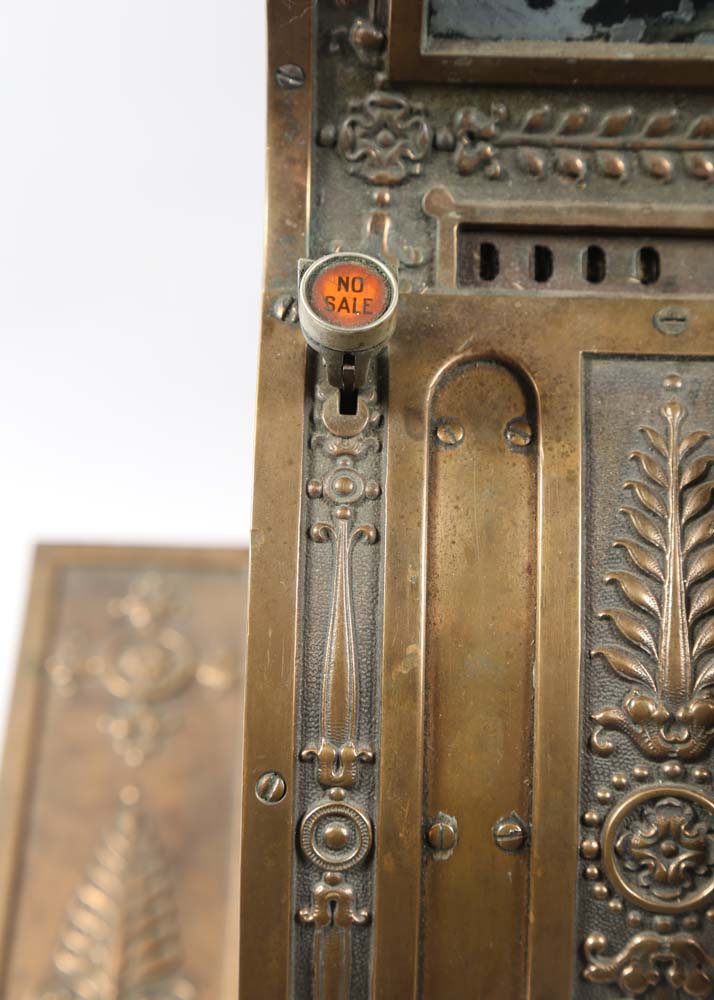 Circa 1908 Antique National Brass Cash Register | EBTH
