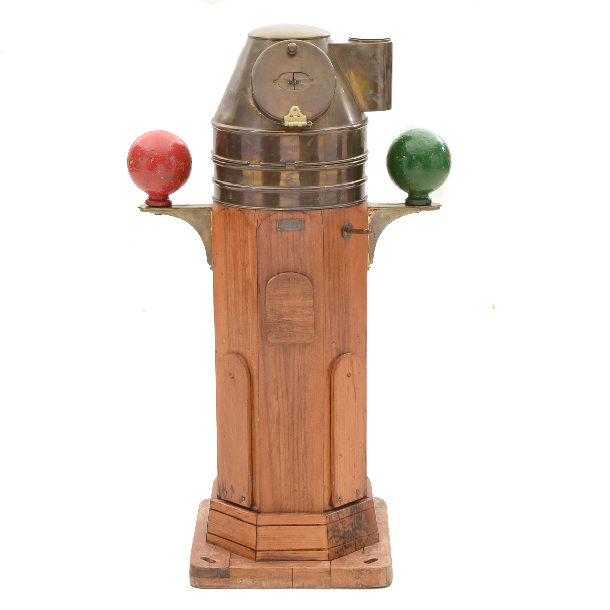 Wood and Brass Ship's Binnacle | EBTH