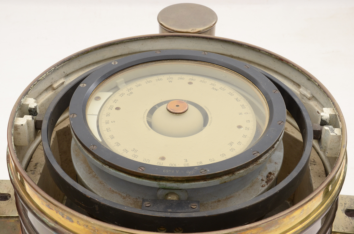 Wood and Brass Ship's Binnacle | EBTH