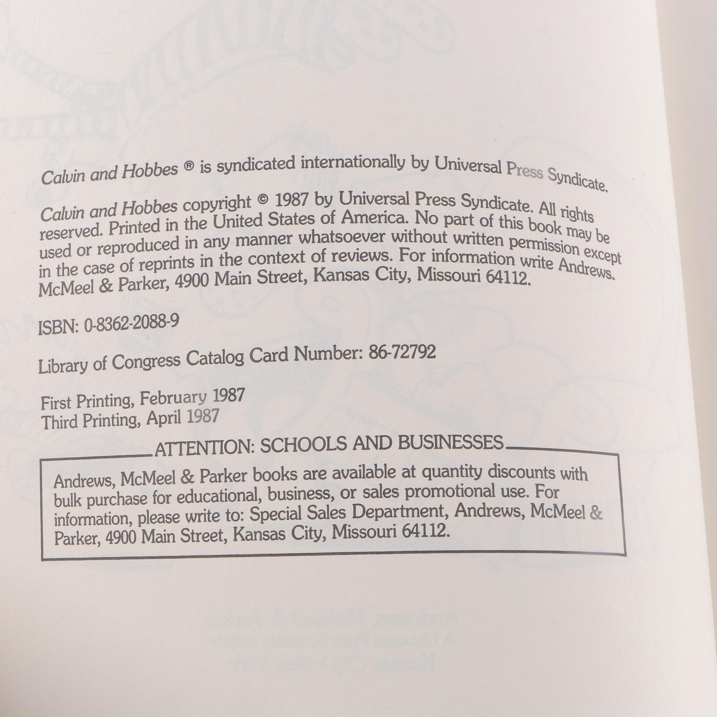 Calvin and Hobbes Books | EBTH