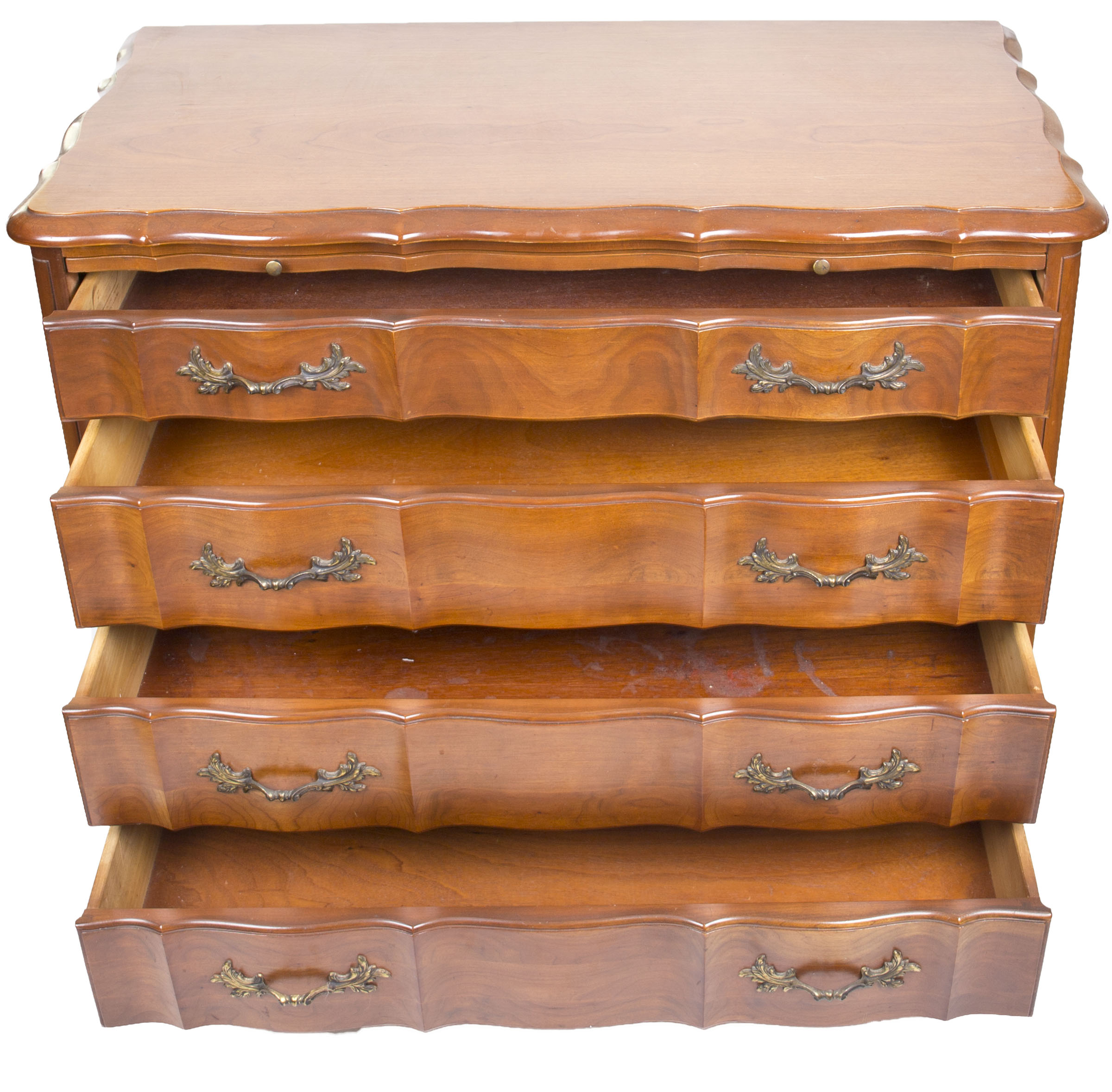 Vintage French Provincial Style Cherry Dresser by Permacraft | EBTH