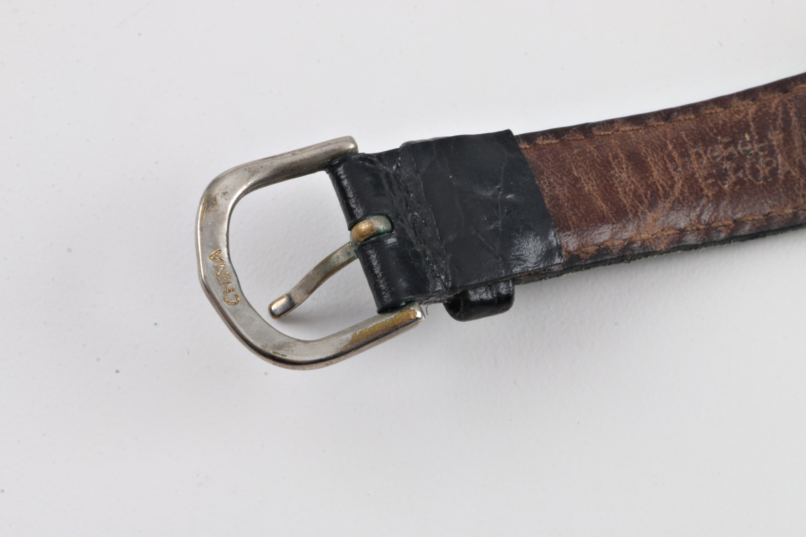 14K White Gold Longines Tank Style Watch with Diamonds | EBTH