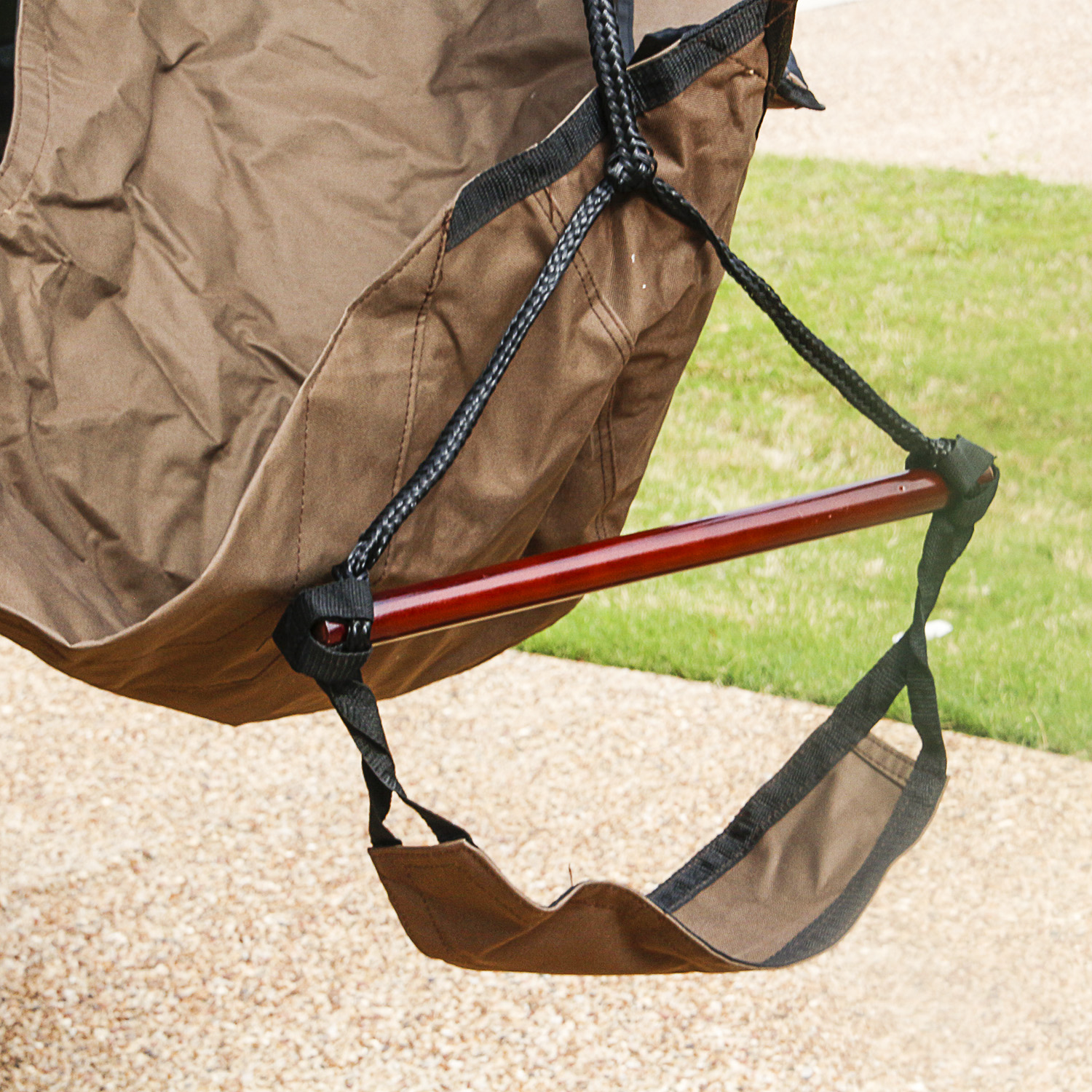 Chaise Suspension Chairs by Vivere With Trailer Hitch Stand | EBTH