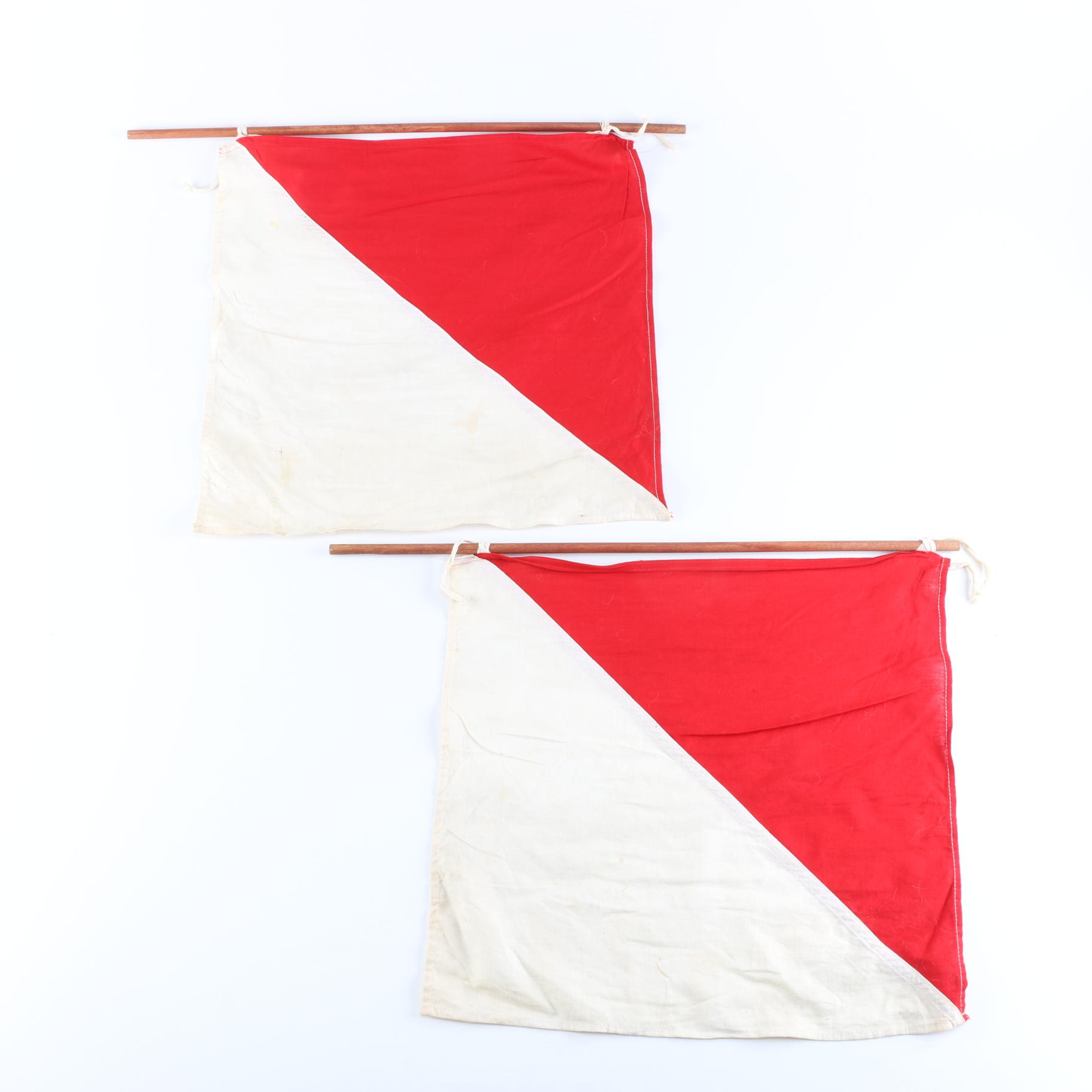 Vintage Boy Scout Signal Flags | EBTH