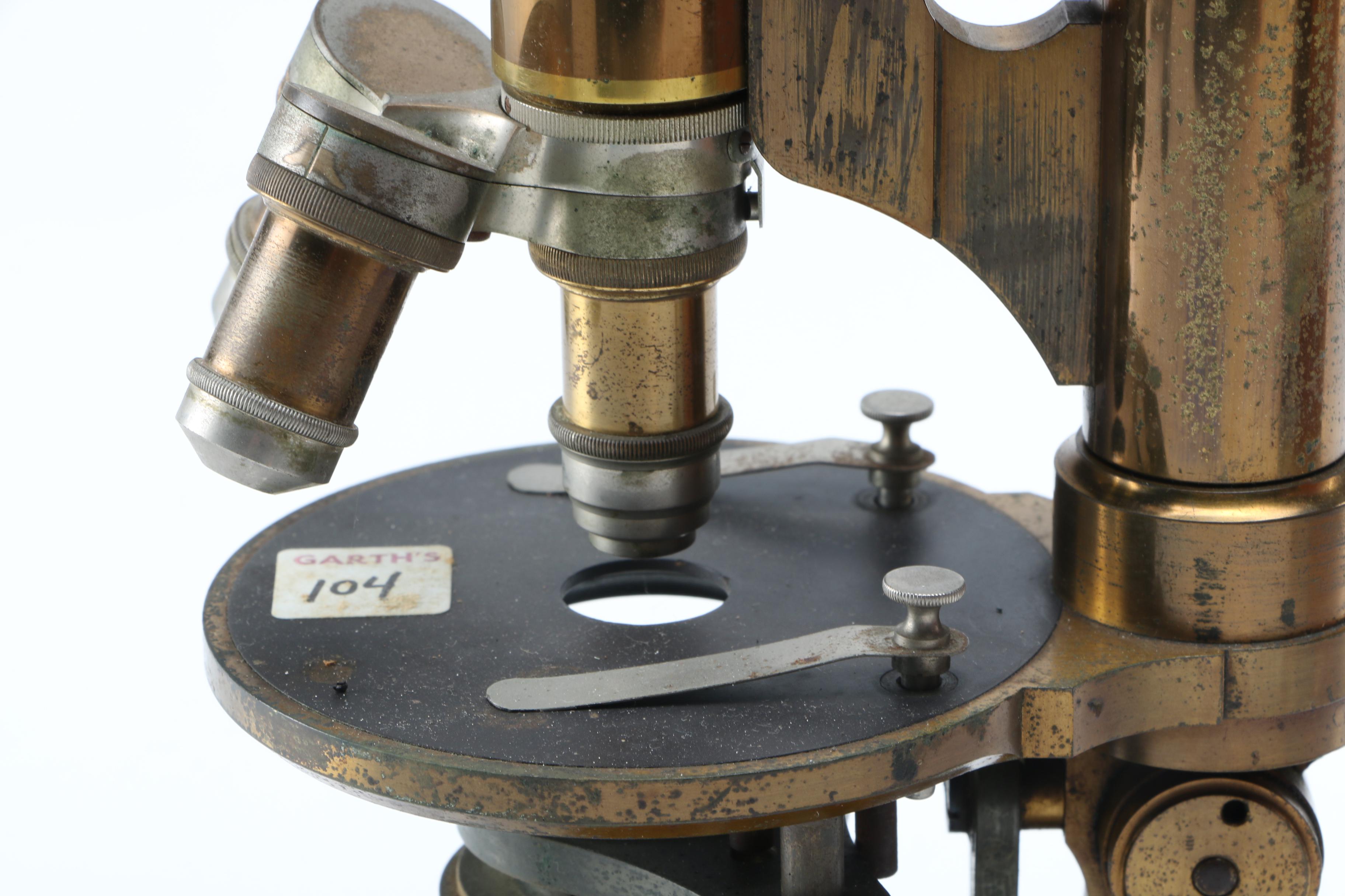 1893 Ernst Leitz Wetzlar Microscope and Case | EBTH