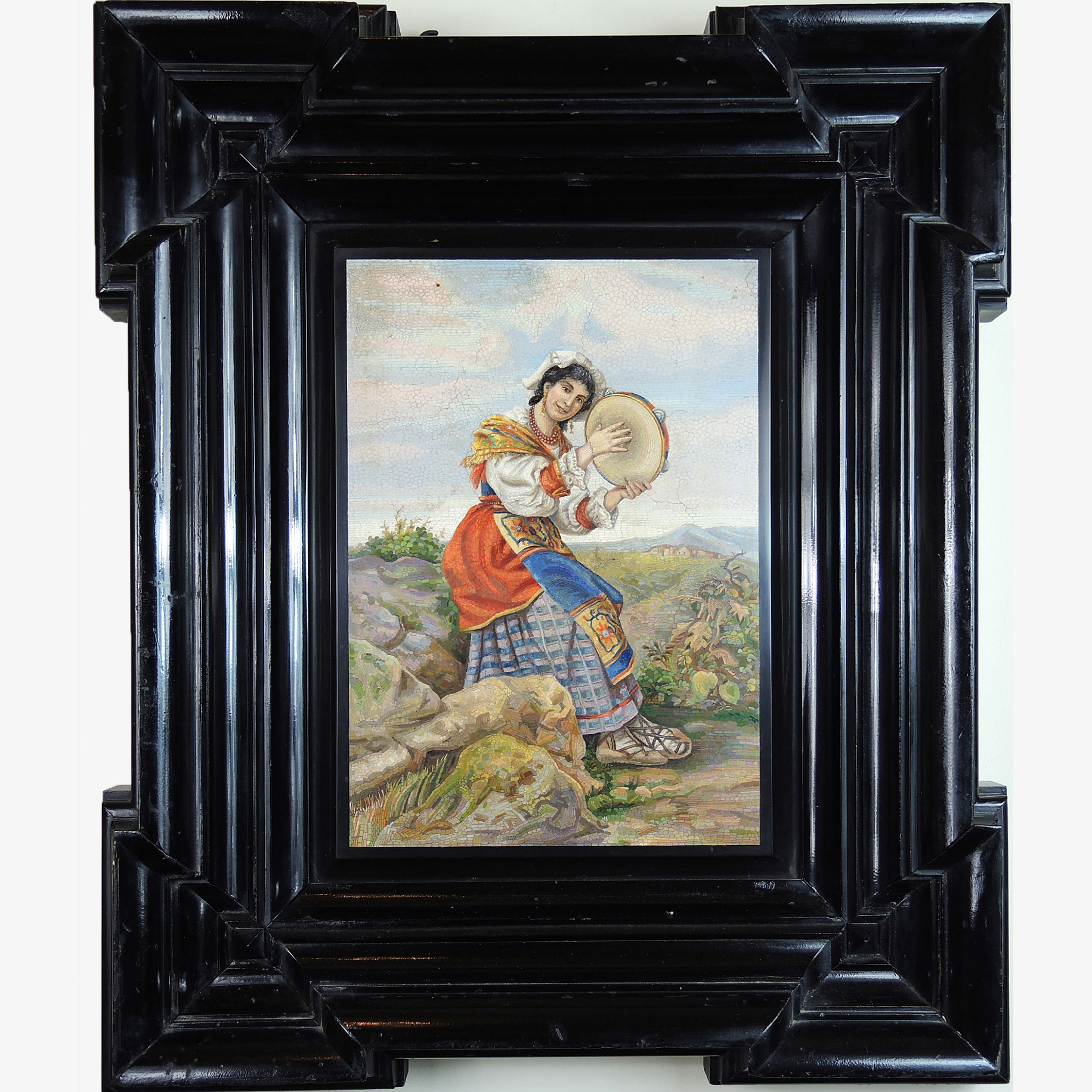 19th Century Studio Del Mosaico Micro Mosaic | EBTH