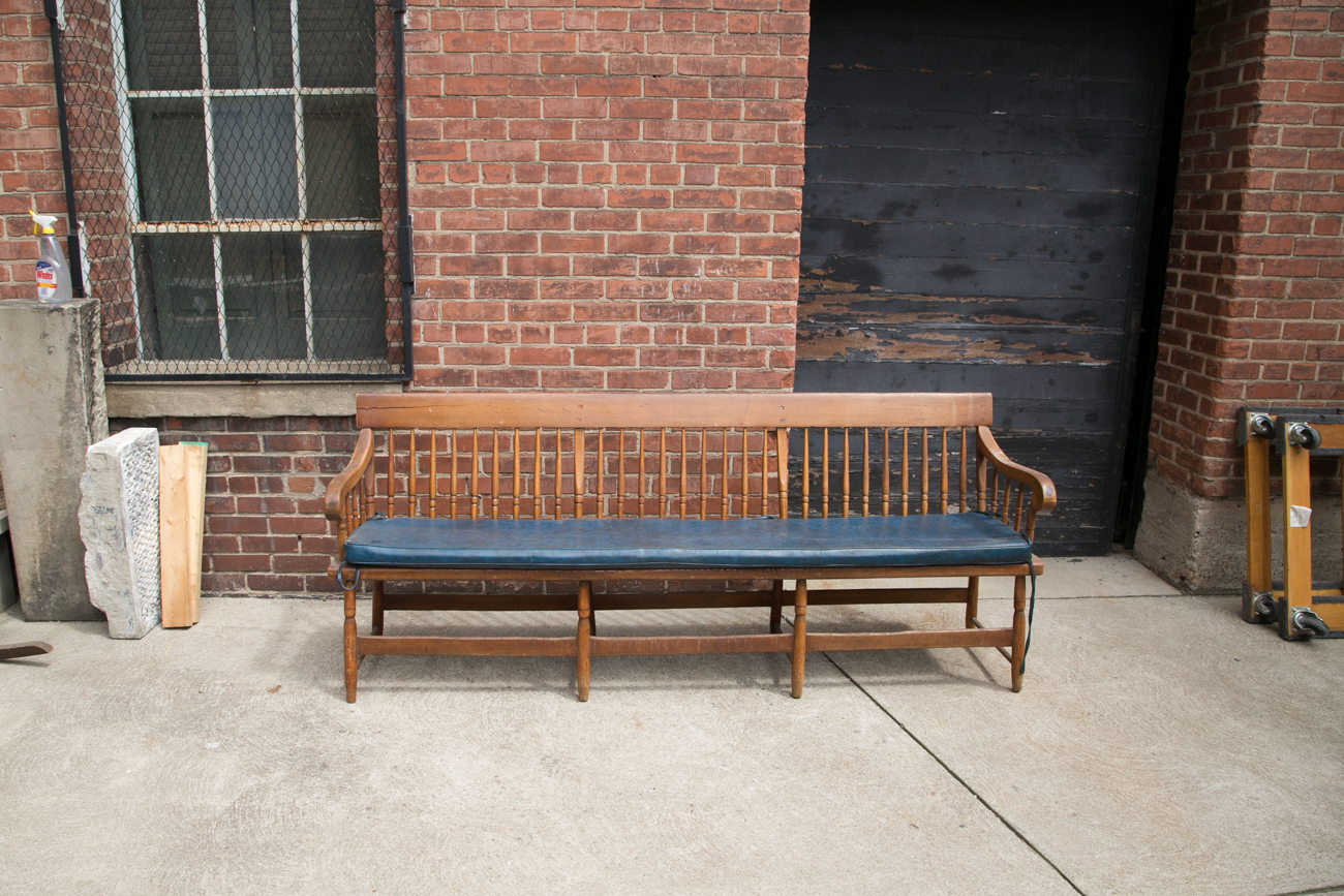 Federal Style Walnut Bench | EBTH