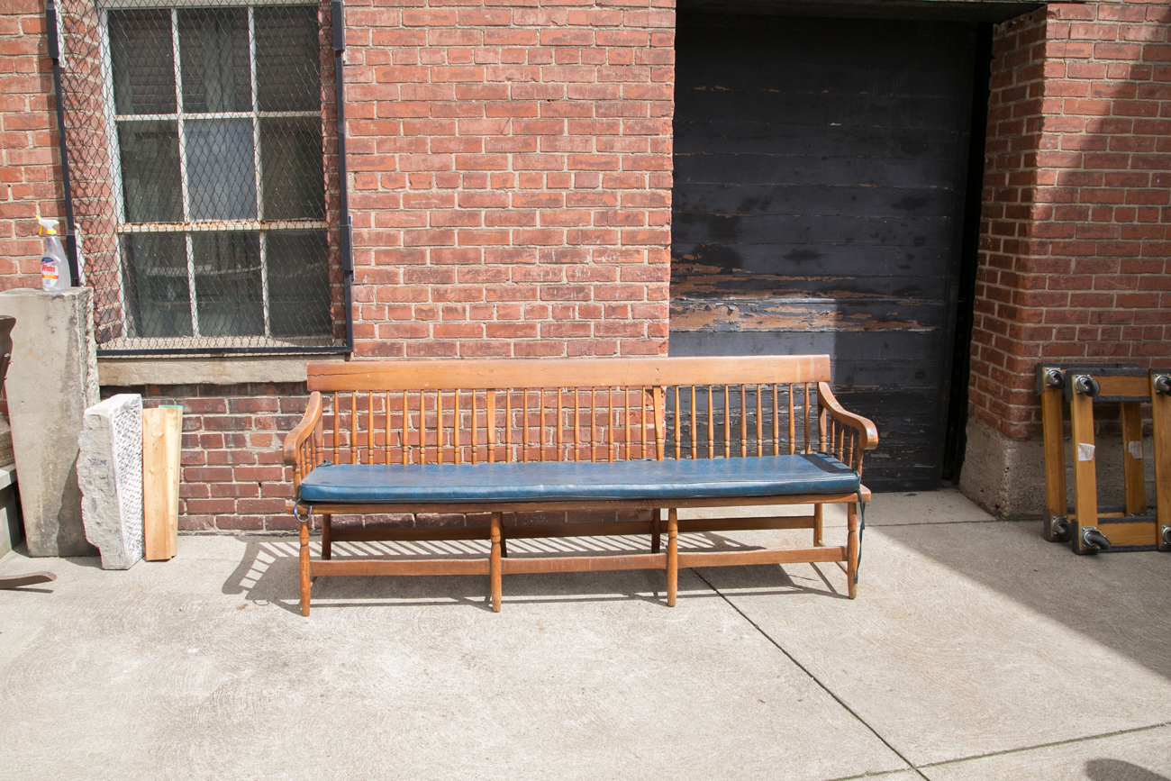 Federal Style Walnut Bench | EBTH