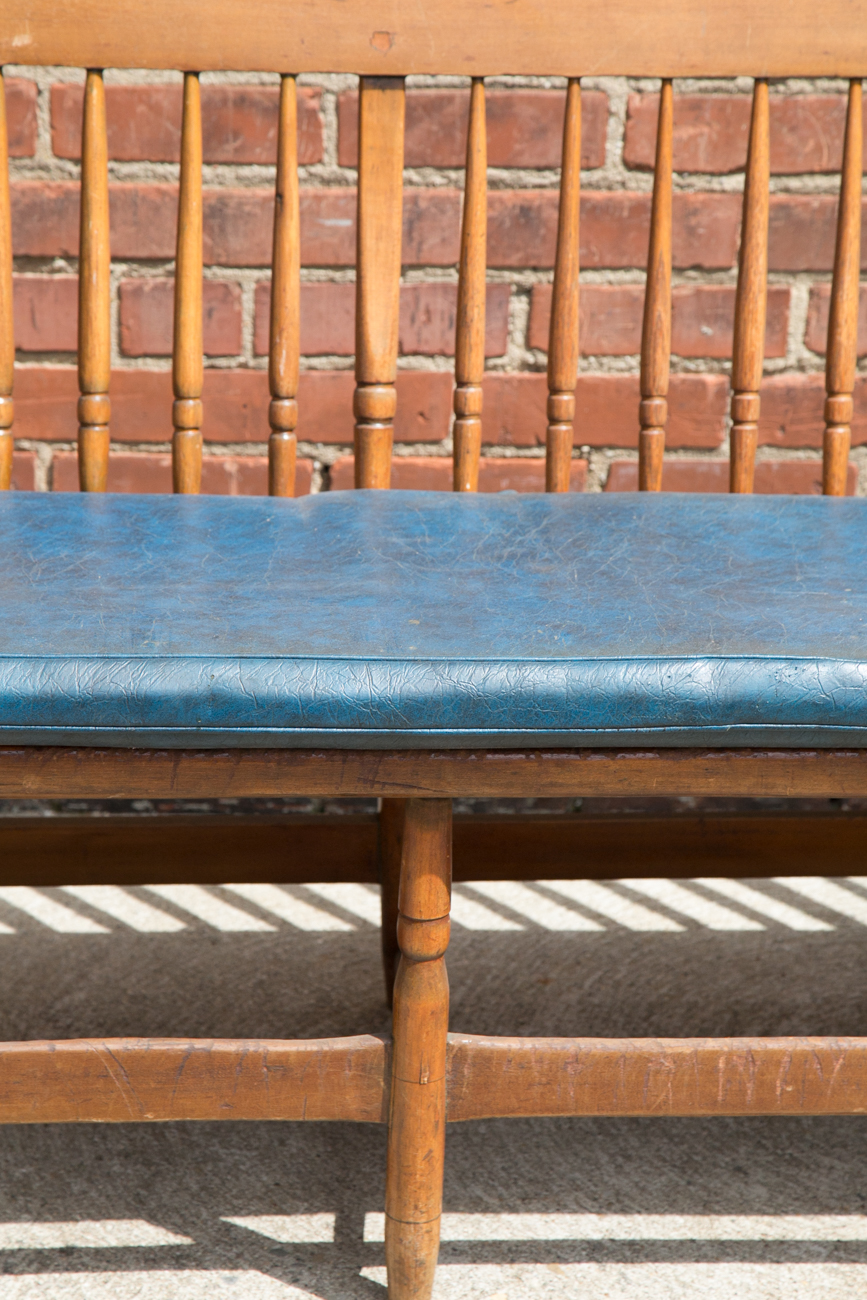 Federal Style Walnut Bench | EBTH