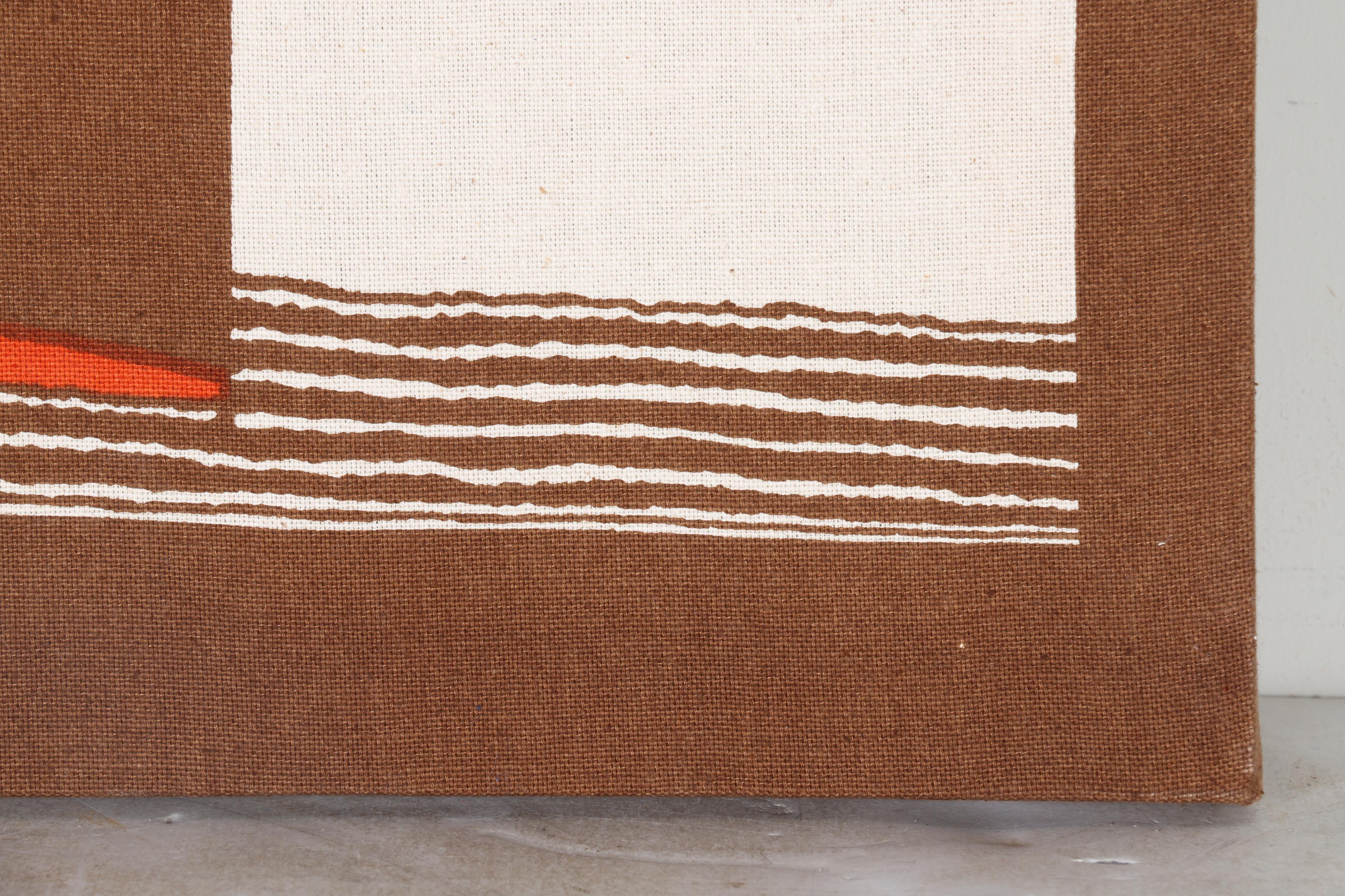 After Frances Butler Serigraph on Fabric "Normandie" | EBTH