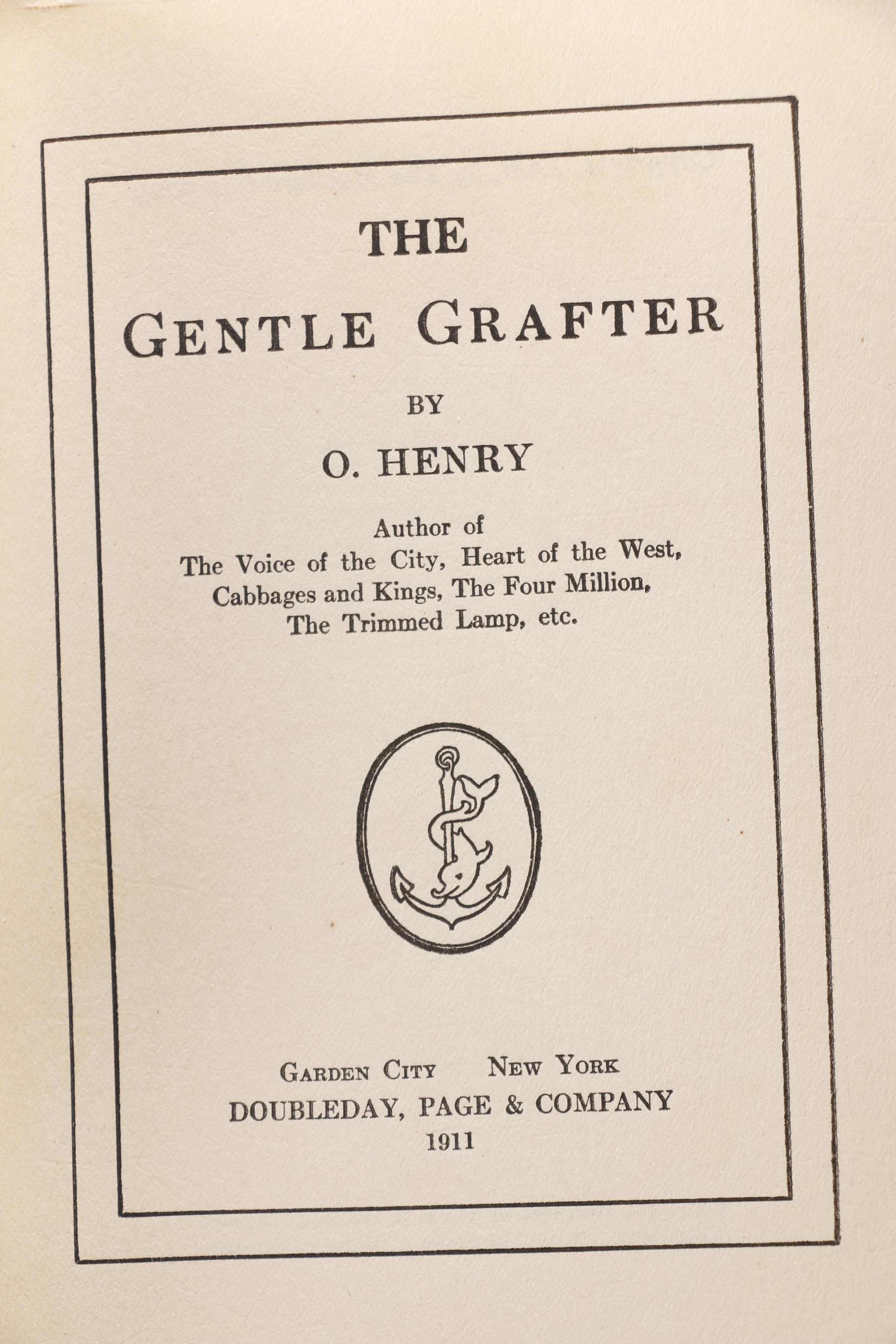 1911 Six-Volume Authorized Edition Set of O. Henry's Work | EBTH