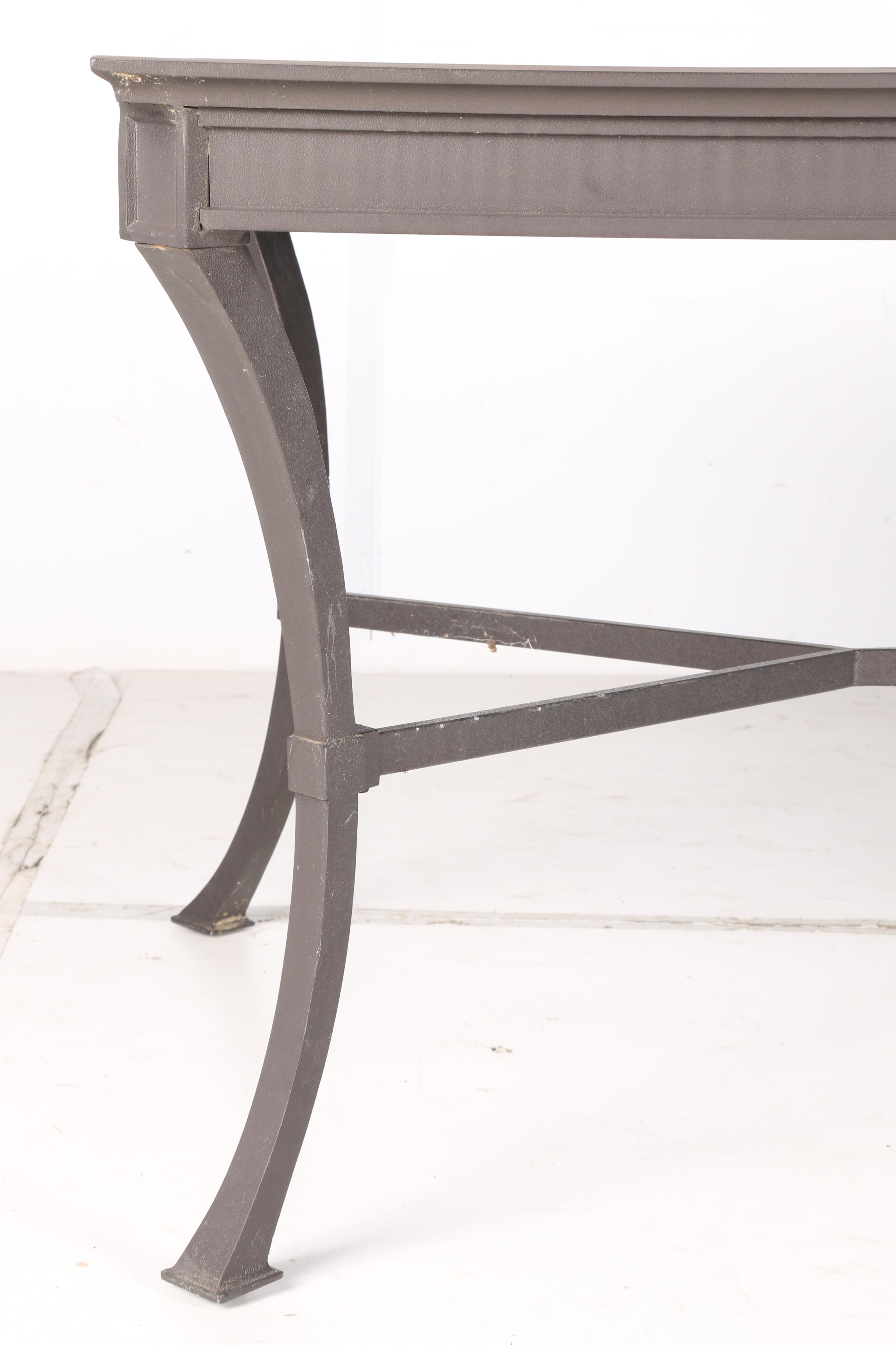 Restoration Hardware "Antibes" Outdoor Dining Table and Chairs | EBTH