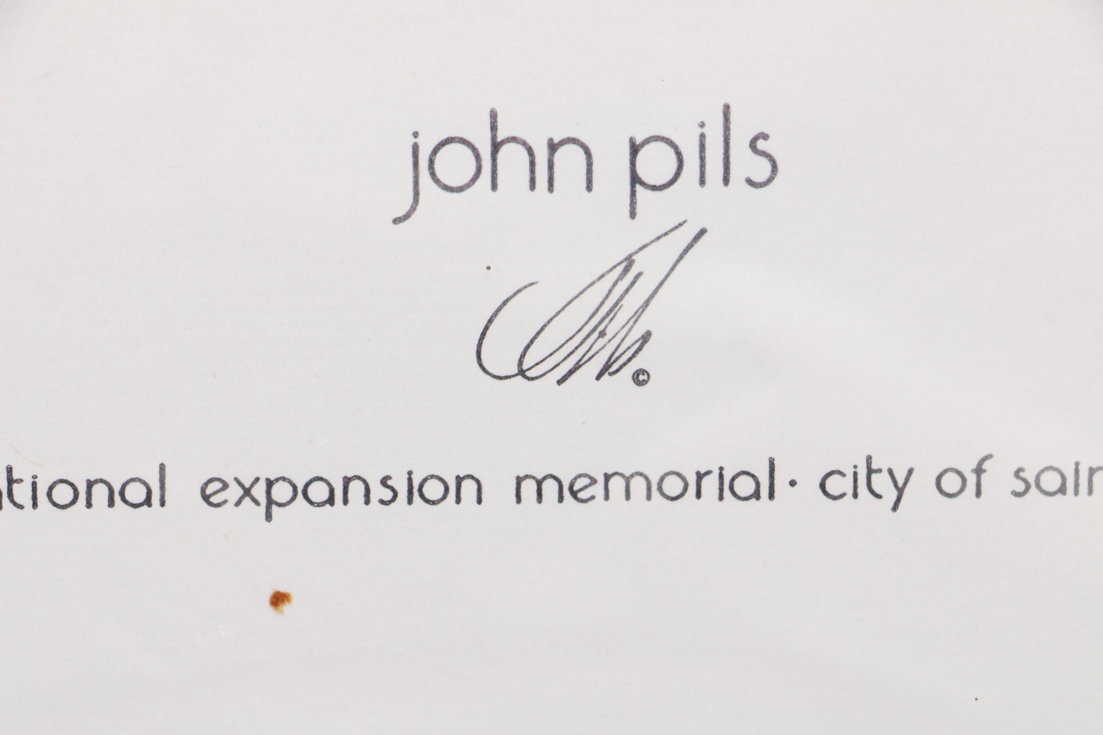 1996 John Pils Hand Colored Lithographs "Reflections of St. Louis" | EBTH