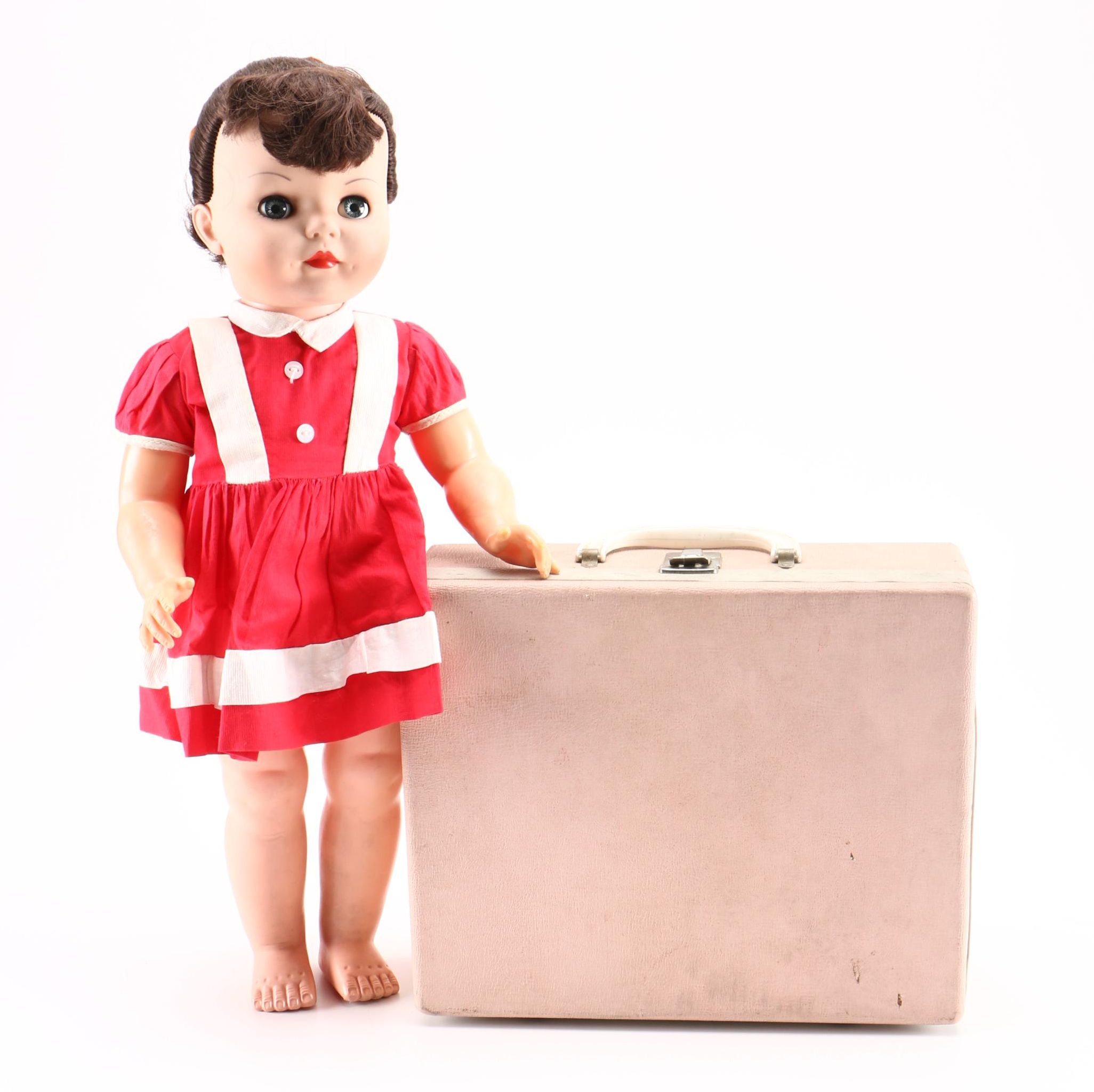 Vintage Musical Doll and Westinghouse Record Player | EBTH