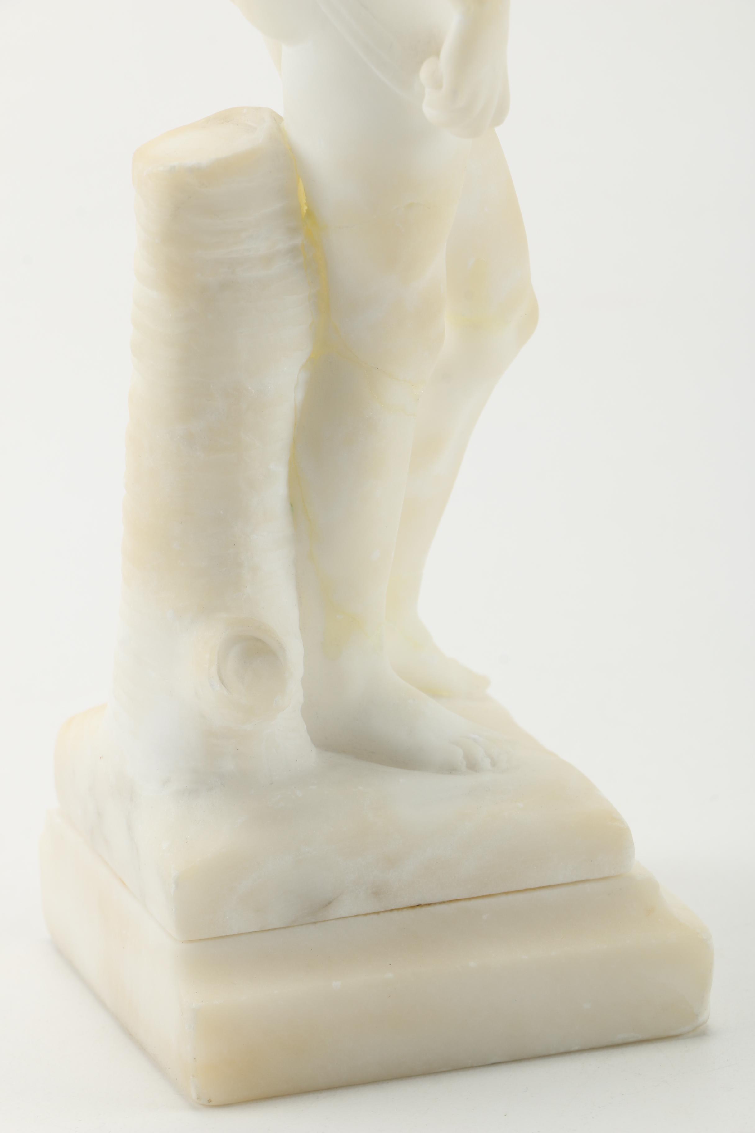 Reproduction Alabaster Statue of David | EBTH