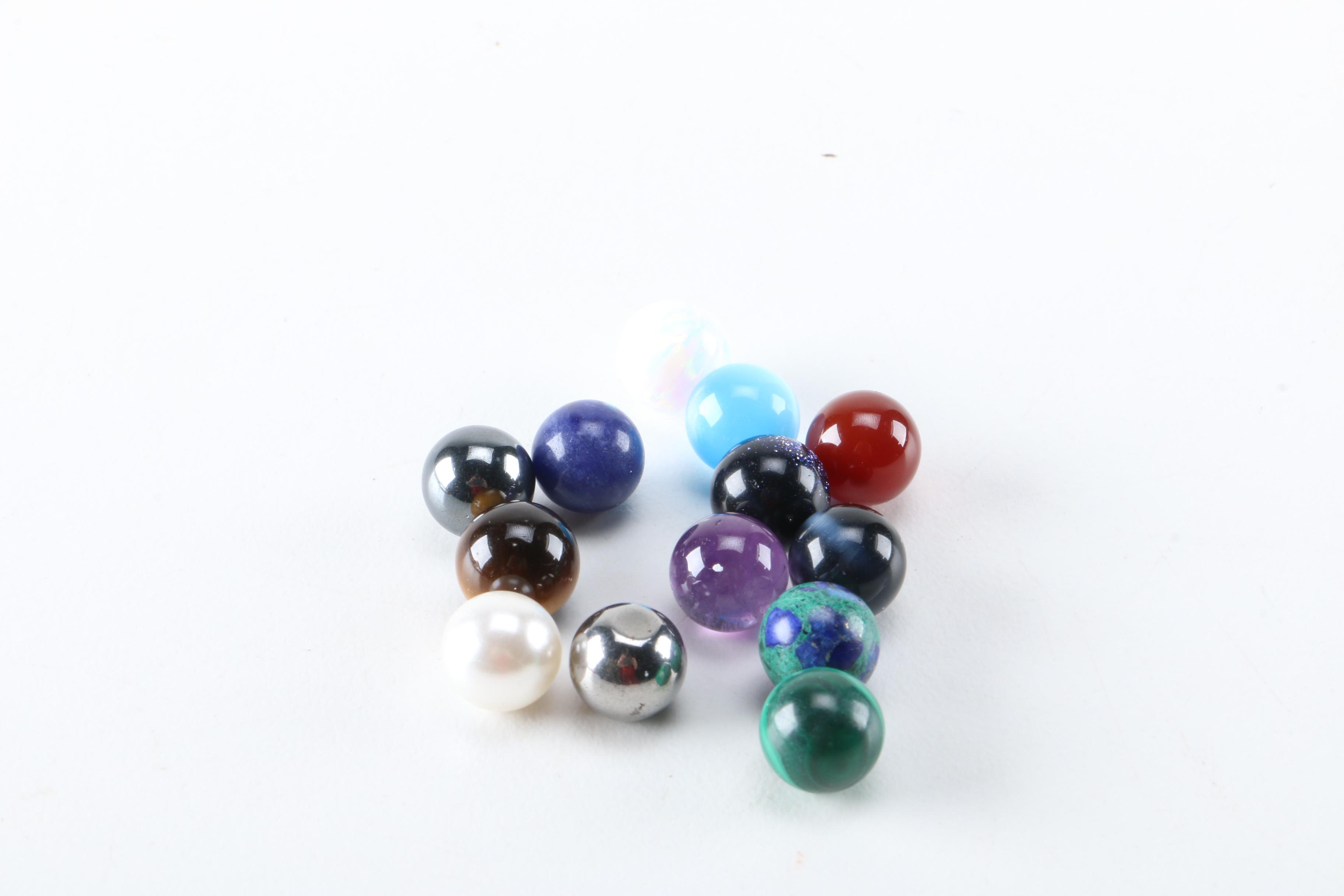 Orbis Sterling Silver Ring With Interchangeable Stones | EBTH