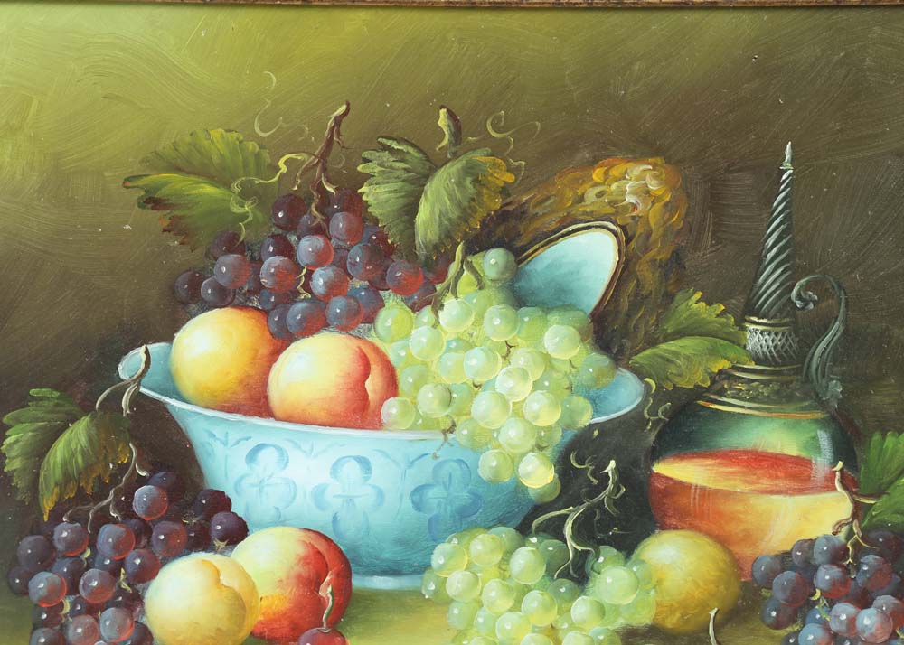 Original Oil on Canvas Still Life | EBTH