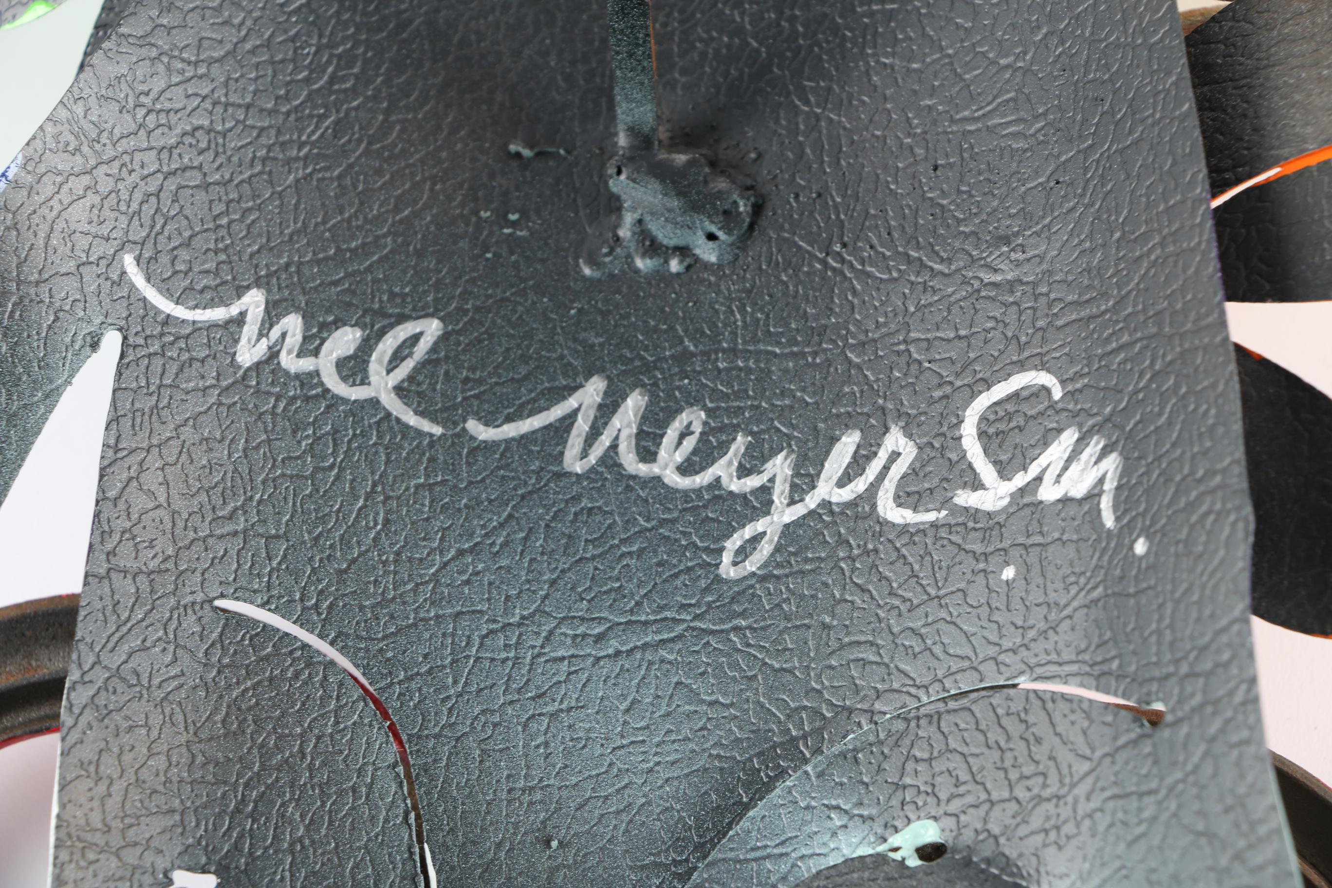 Brother Mel Meyer Metal Mask Sculptures | EBTH