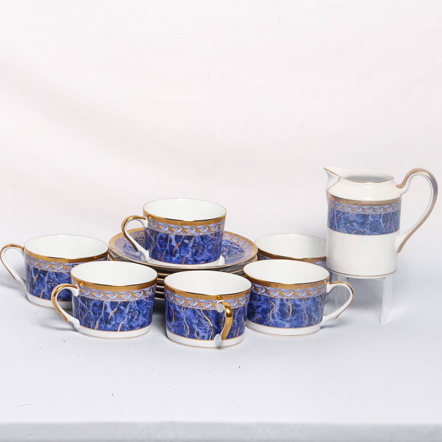 Set of Christian Dior Dinnerware in the "Azure Royale" Pattern | EBTH