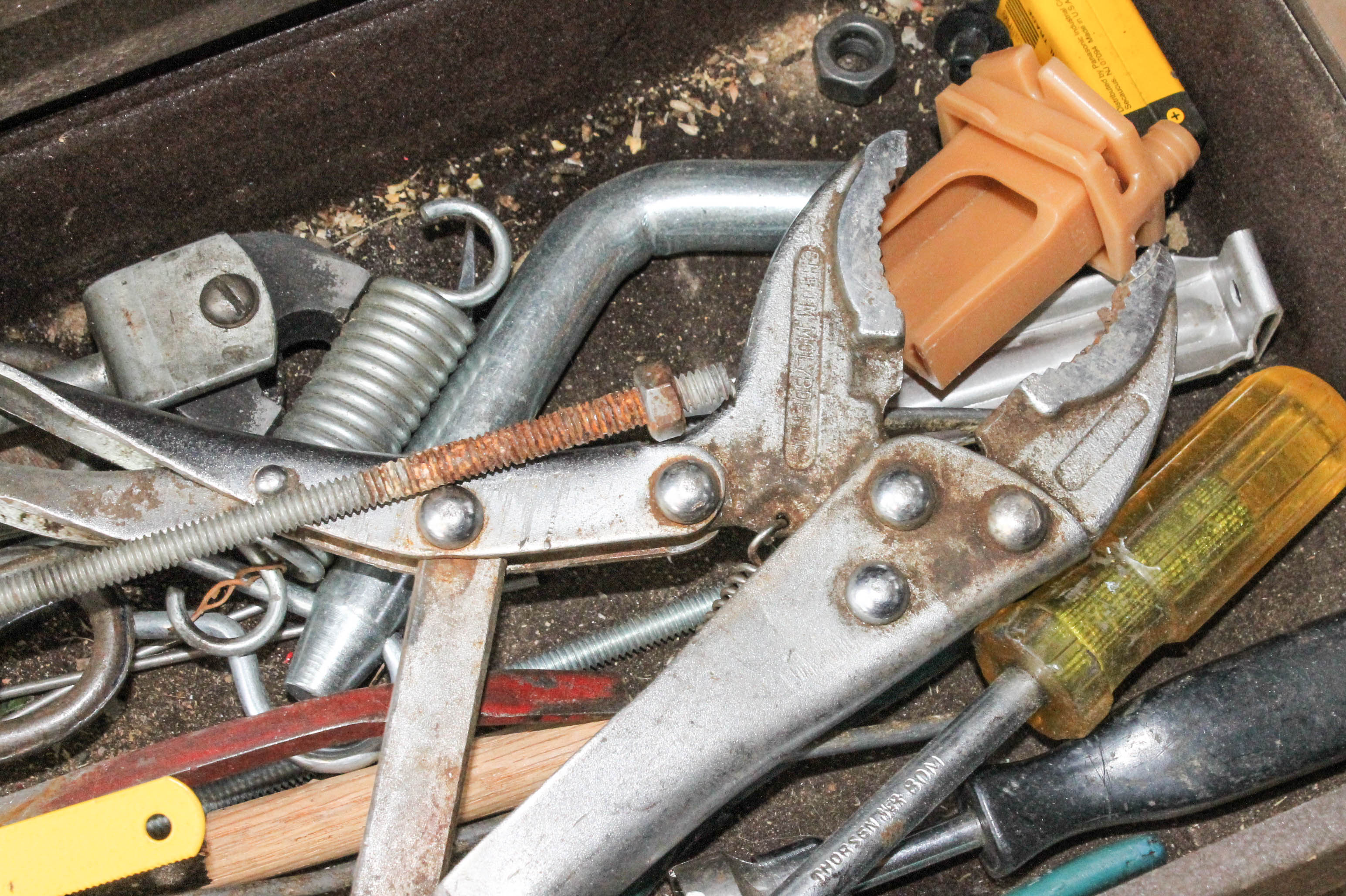 Vintage Waterloo Toolbox With Tools EBTH