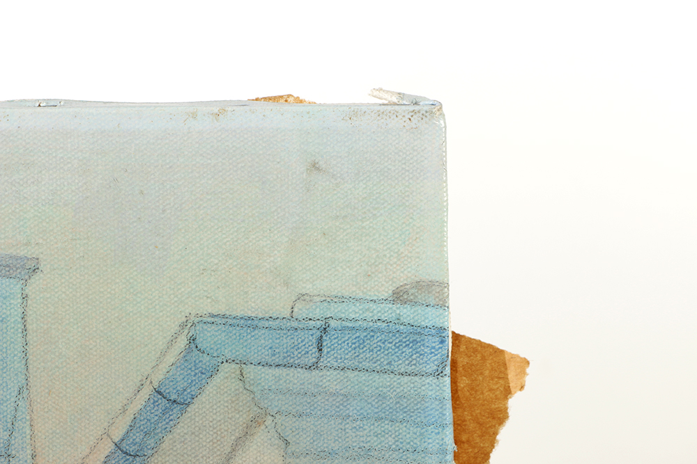 William Benecke Oil Painting "Building in Paris, Late Afternoon" | EBTH